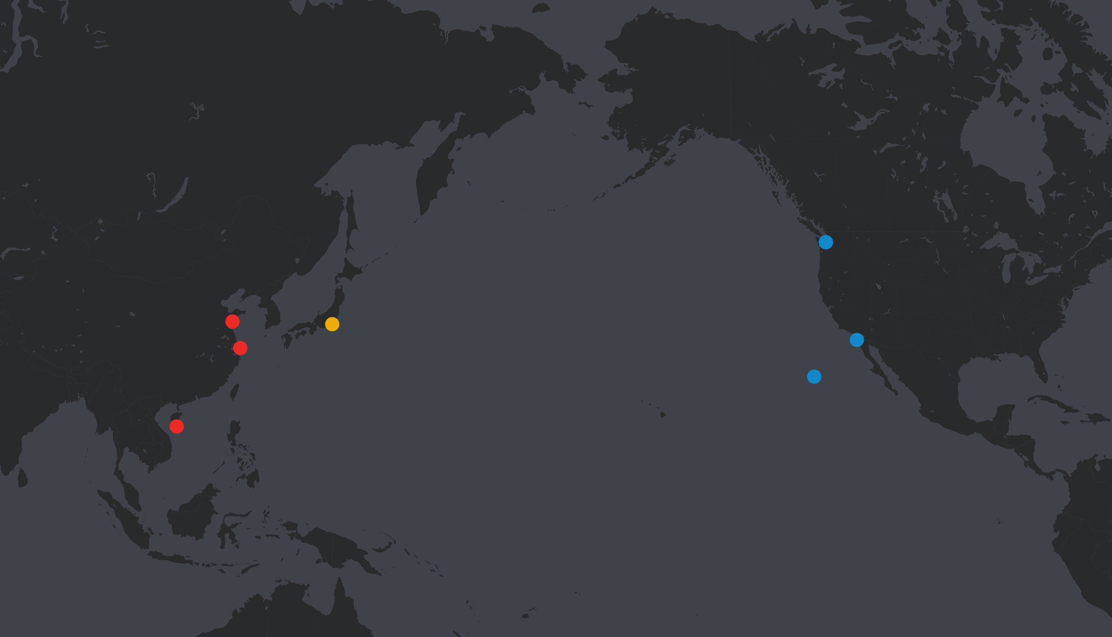 Map Shows U.S. and China's Aircraft Carriers in Pacific This Week ...