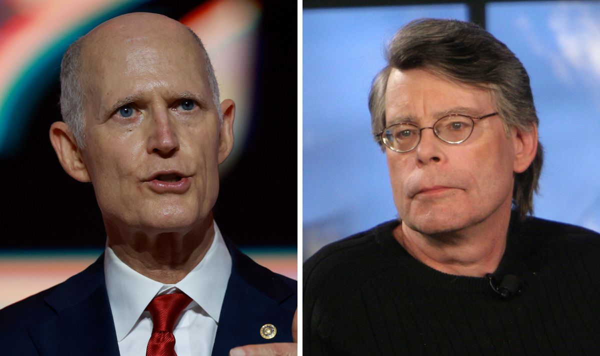Stephen King Says Rick Scott 'Basically Bought His Senate Seat' - Newsweek