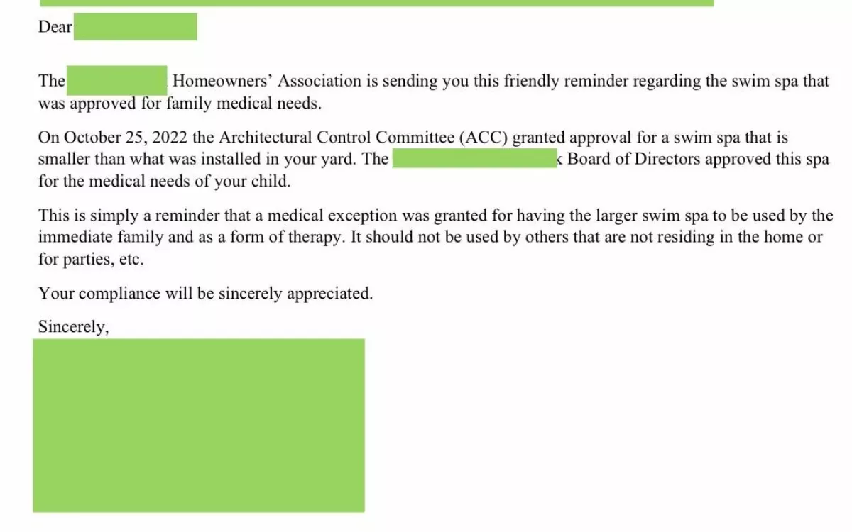 Condominium Association Approval Letter Family Gets Approval For