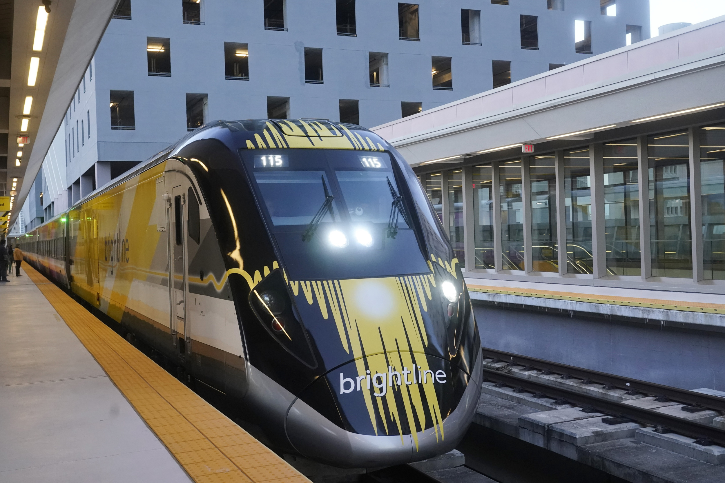 Florida High Speed Train Brightline Celebrates Completion Of