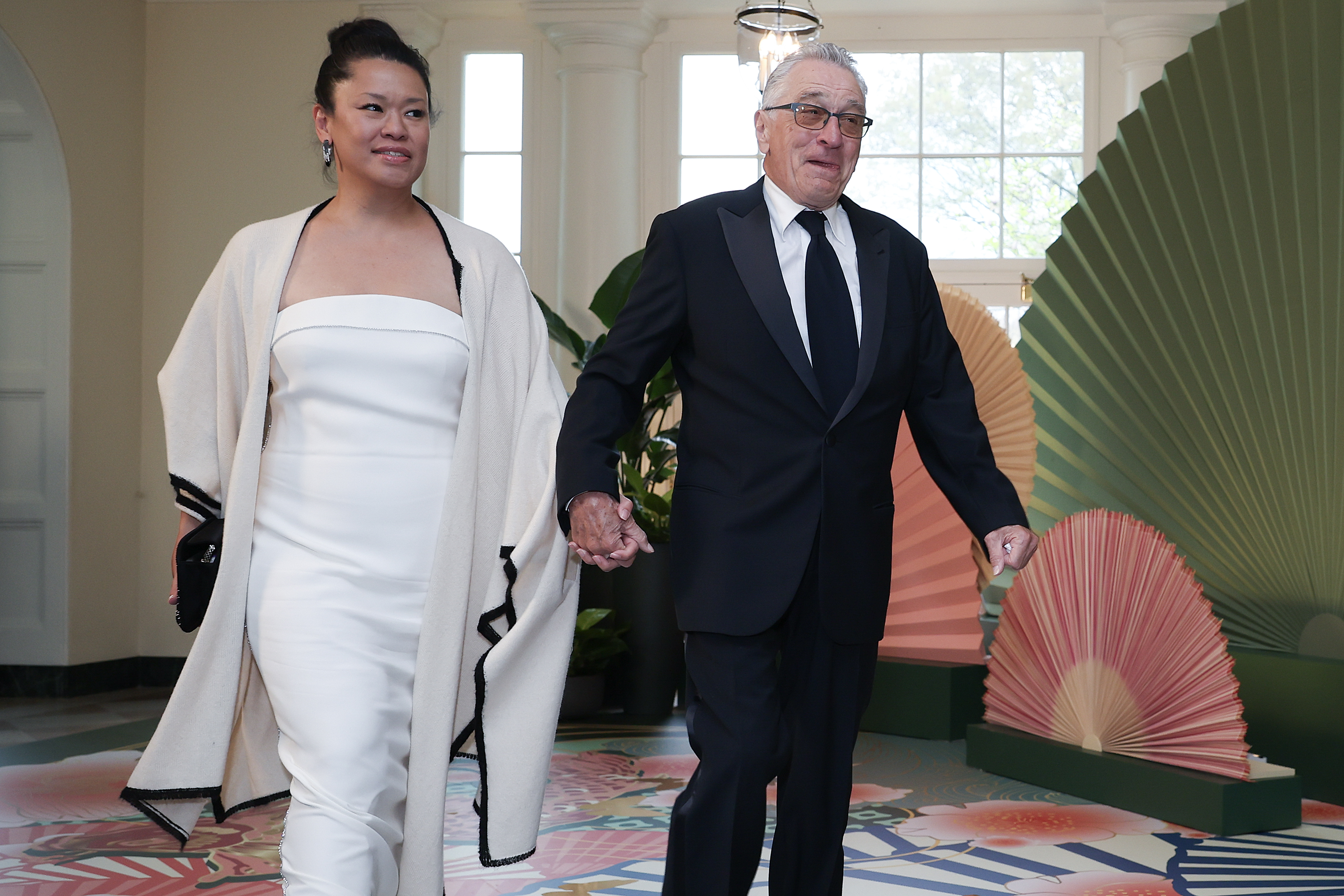 Robert De Niro, 81, and Girlfriend Tiffany Chen, 45, Hold Hands On Red ...
