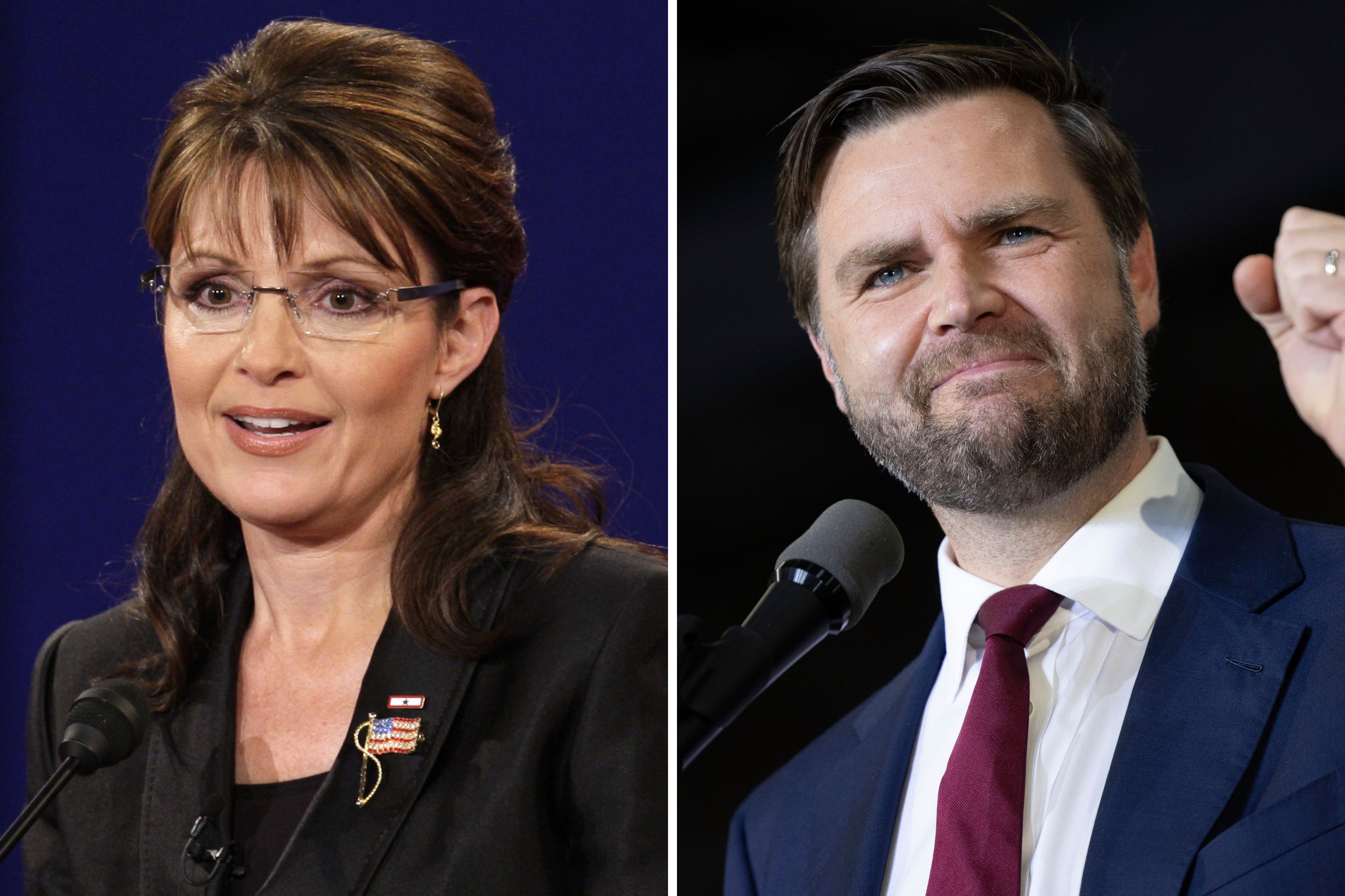JD Vance Is Compared to Sarah Palin Ahead of Vice Presidential Debate ...