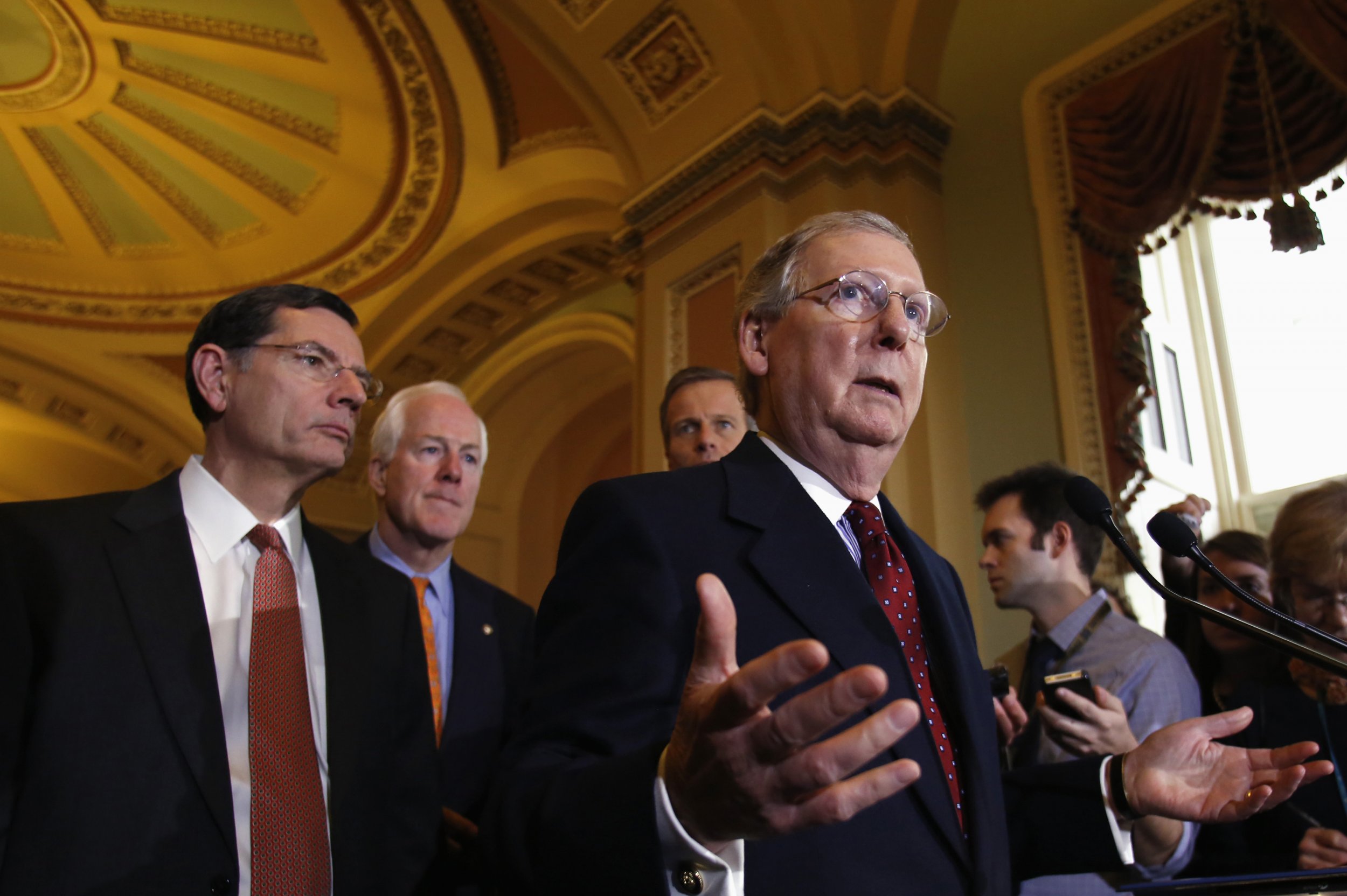 McConnell Tries to Shrug Off His Senate Job - Newsweek