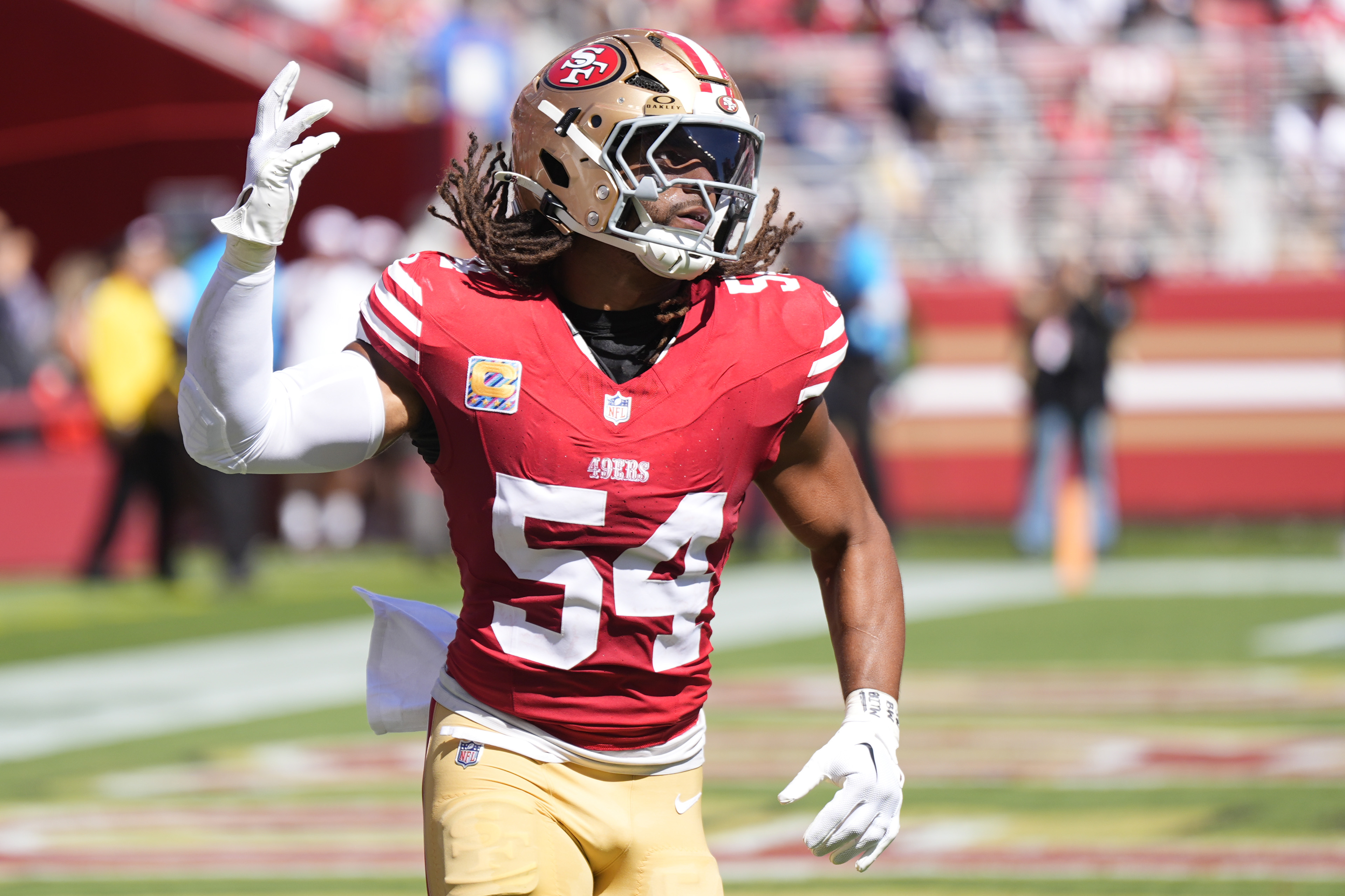 49ers News: Star LB Fred Warner Game Status Determined - Newsweek