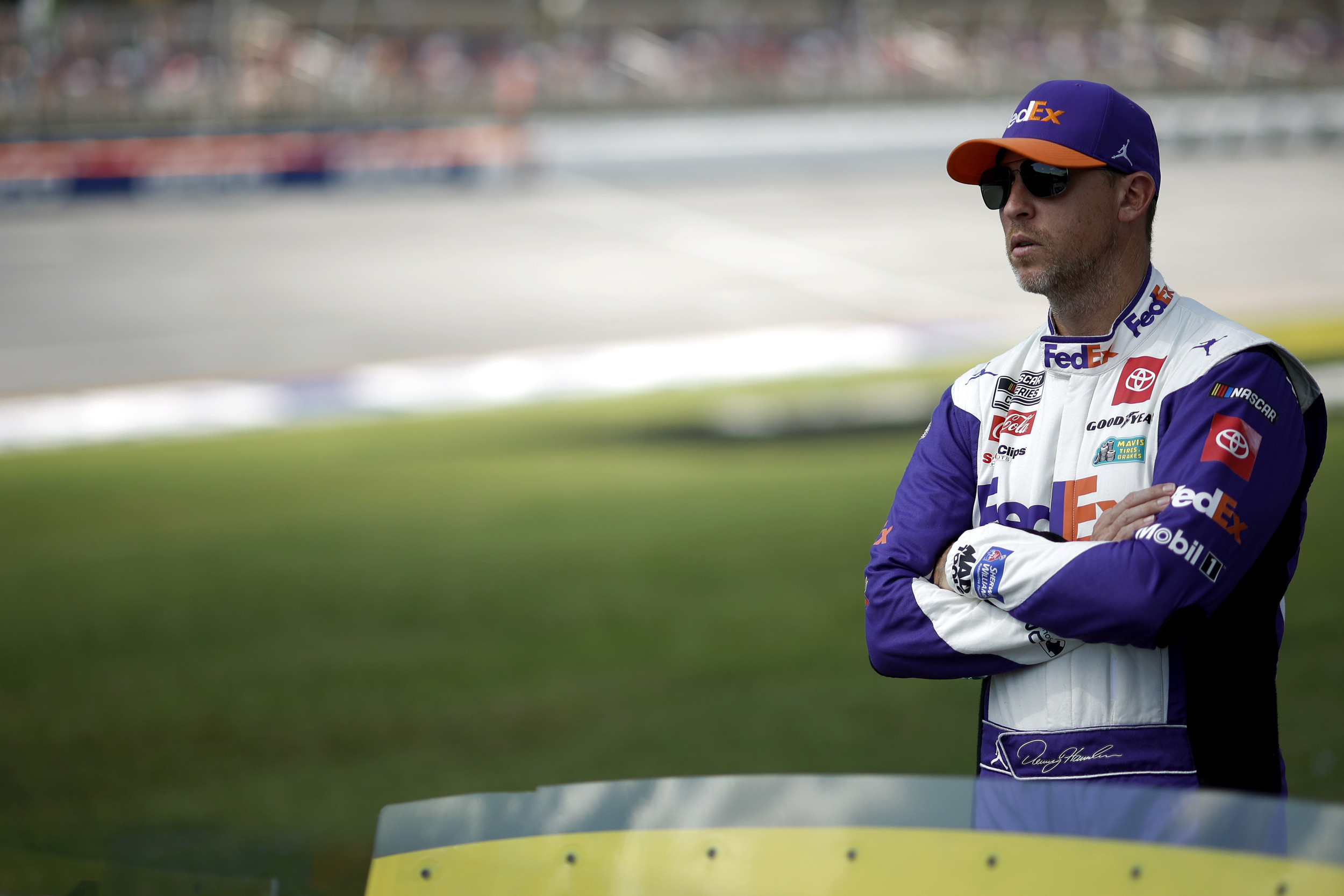 Denny Hamlin Blasts NASCAR As Talladega Winner's Extensive Damage ...