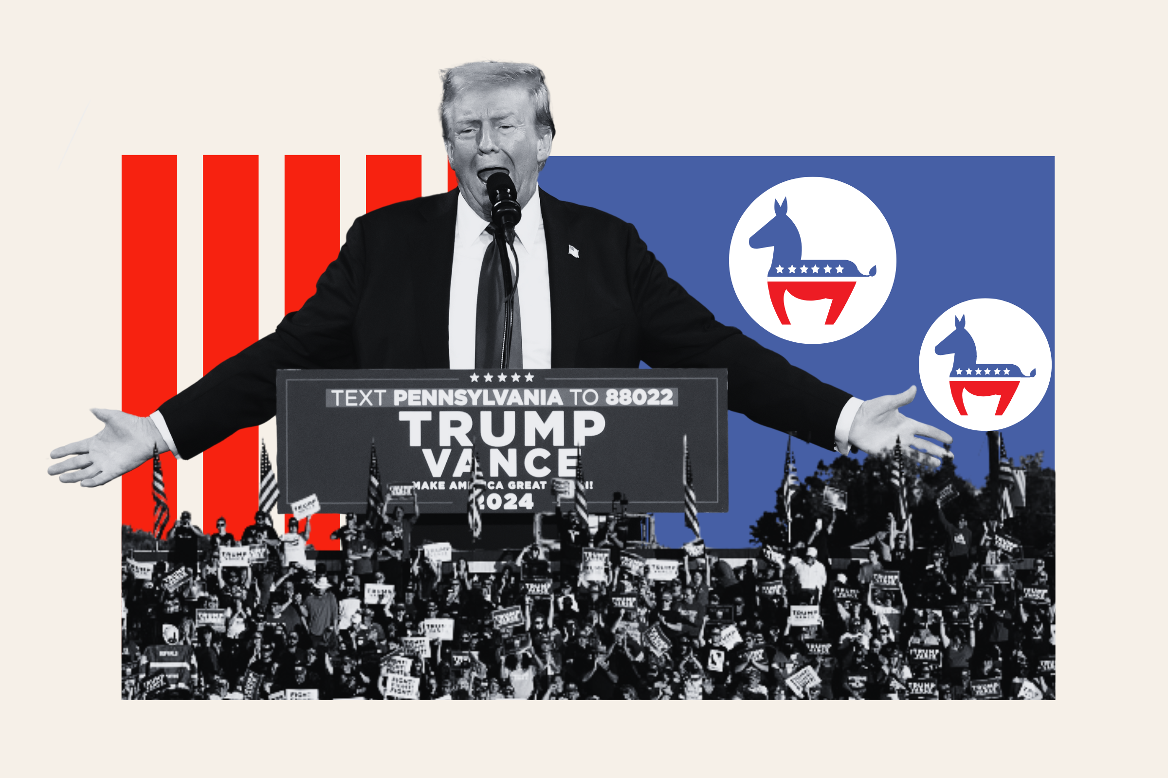 Why Donald Trump Is Suddenly Holding Rallies in Blue States - Newsweek