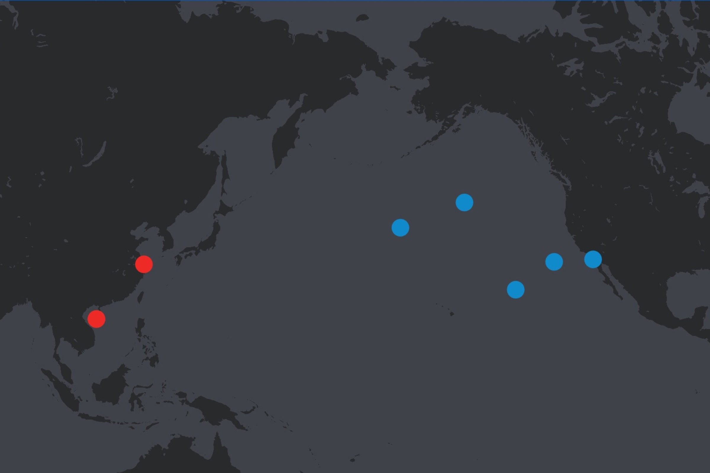 Map Shows US and China's Aircraft Carriers in Pacific This Week - Newsweek
