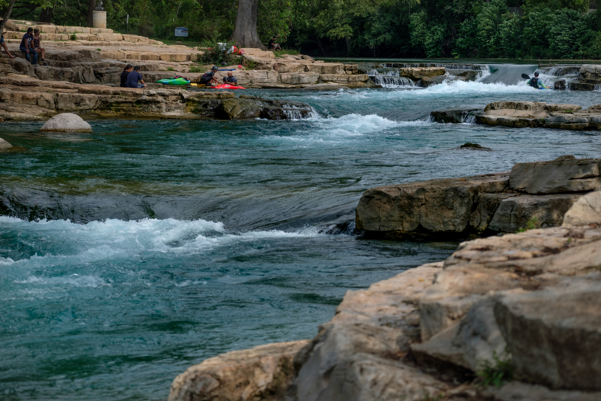 Water Flow in Texas San Marcos River Plummets to 'Concerning' Low ...