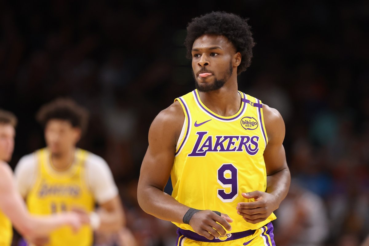 How Many Points Did Bronny James Score In Lakers Win Vs Kings Newsweek