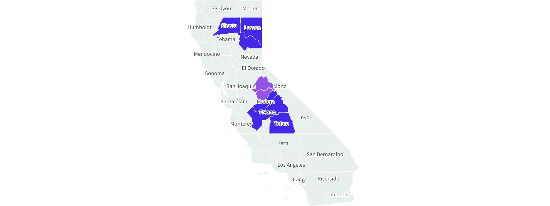 California Map Shows Areas Getting Snow As Winter Weather Alert Issued ...
