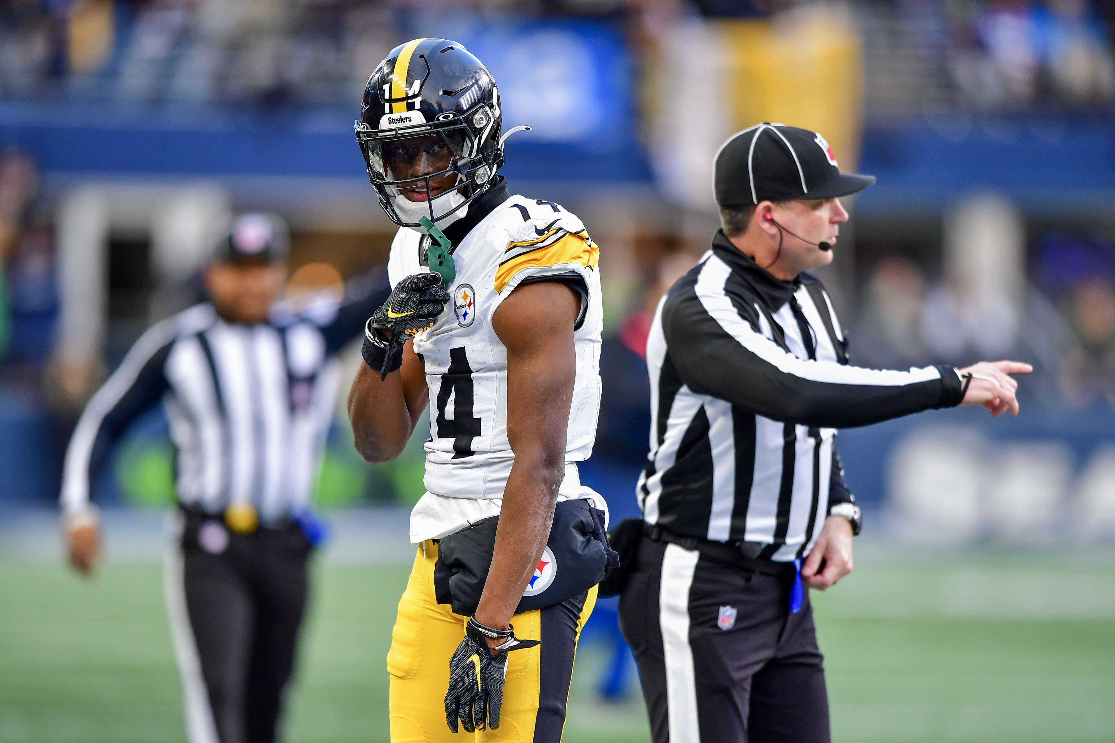 Steelers' George Pickens Calls Out NFL After Garrett Wilson Touchdown - Newsweek