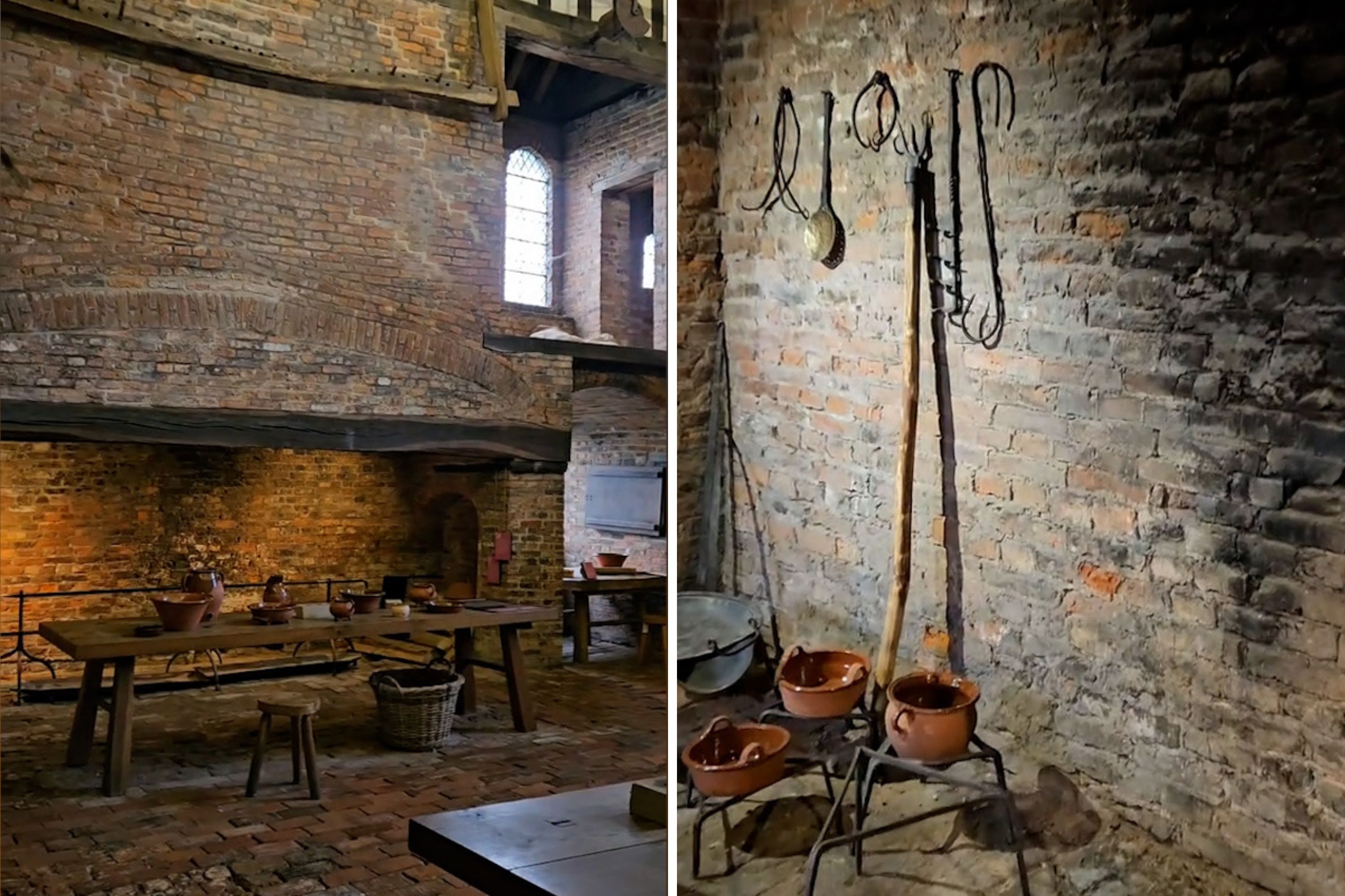 Inside 'Preserved' Medieval Kitchen Where Meals Were Made for Henry ...