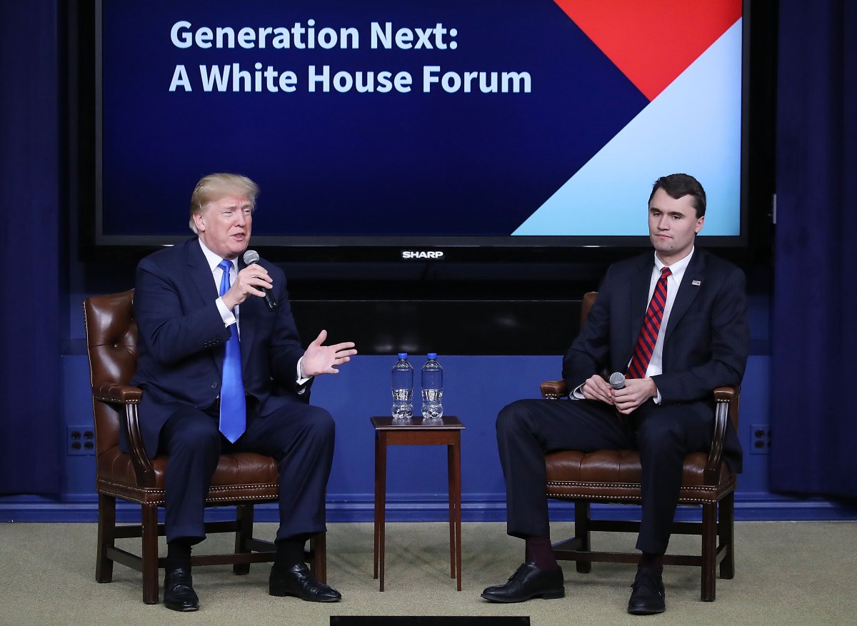 How Charlie Kirks Brainwashed Tour Helped Reelect Trump Newsweek