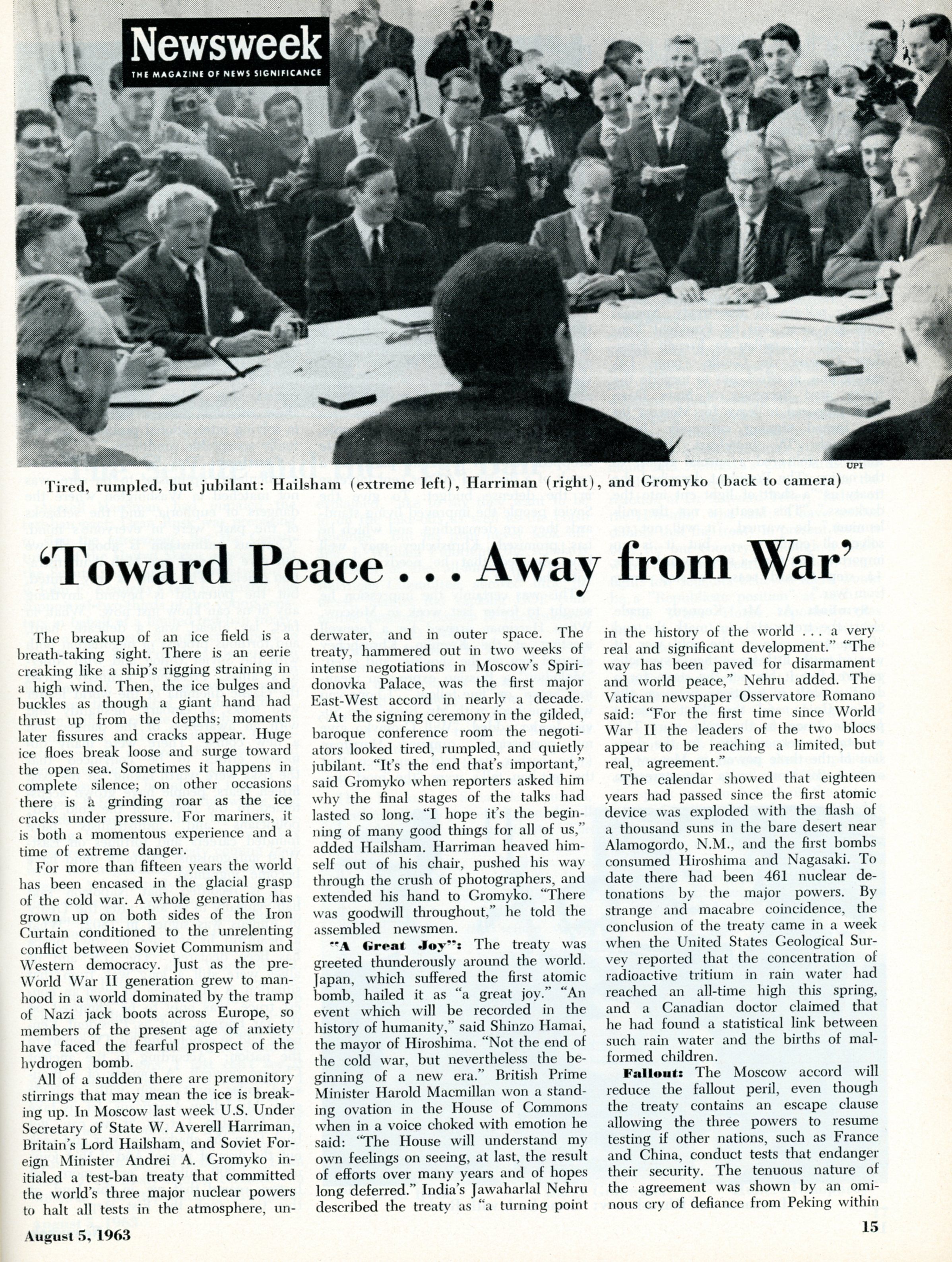 August 5, 1963 - Newsweek