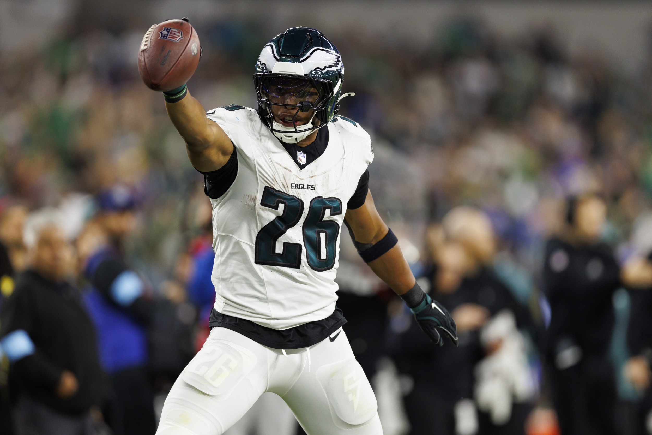 NFL MVP Candidate Saquon Barkley Cares About Wins for Eagles, Not ...