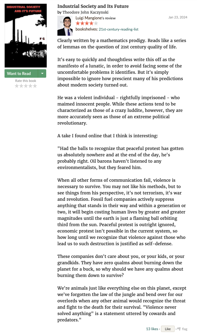 UnitedHealthcare Suspect Luigi Mangione Charged with Forgery and Gun ...