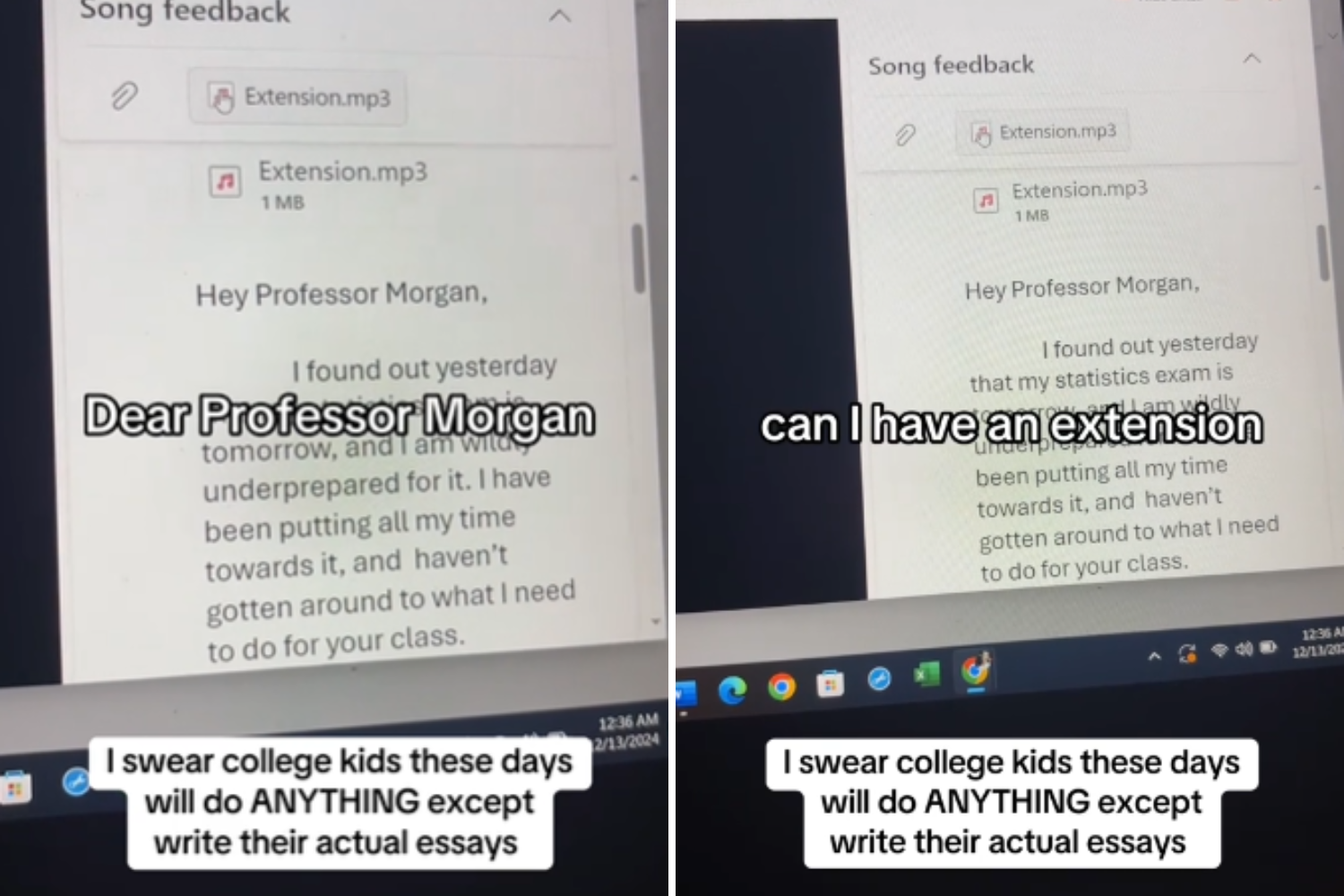 Teacher Can't Cope With 'Elaborate' Way College Student Begs for ...