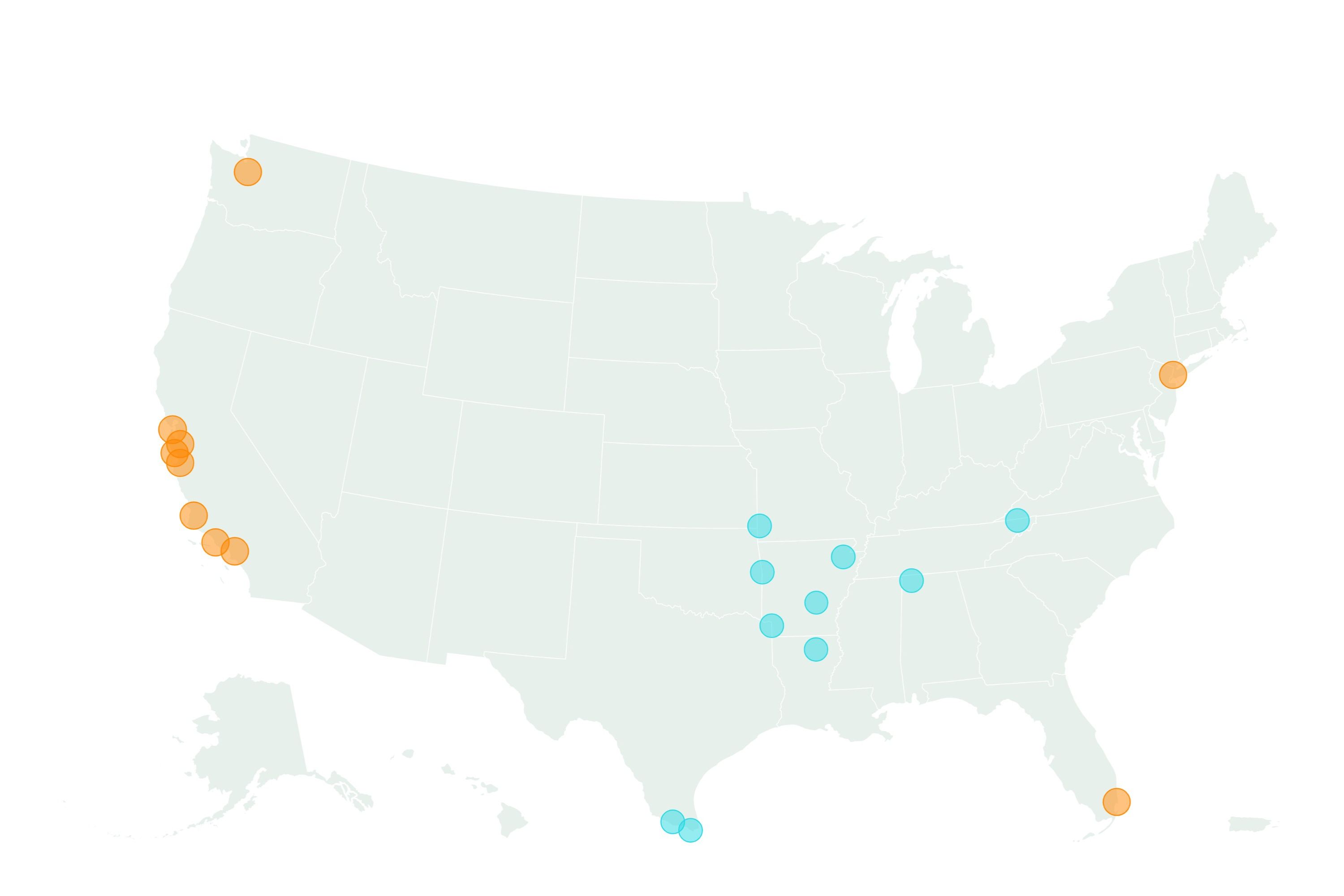 Map Shows Most and Least Expensive US Cities to Live In - Newsweek