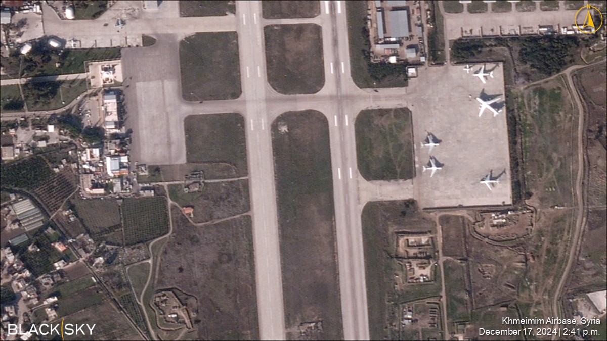 Satellite Images Show Russian Air Base in Syria 'Vacated' - Newsweek