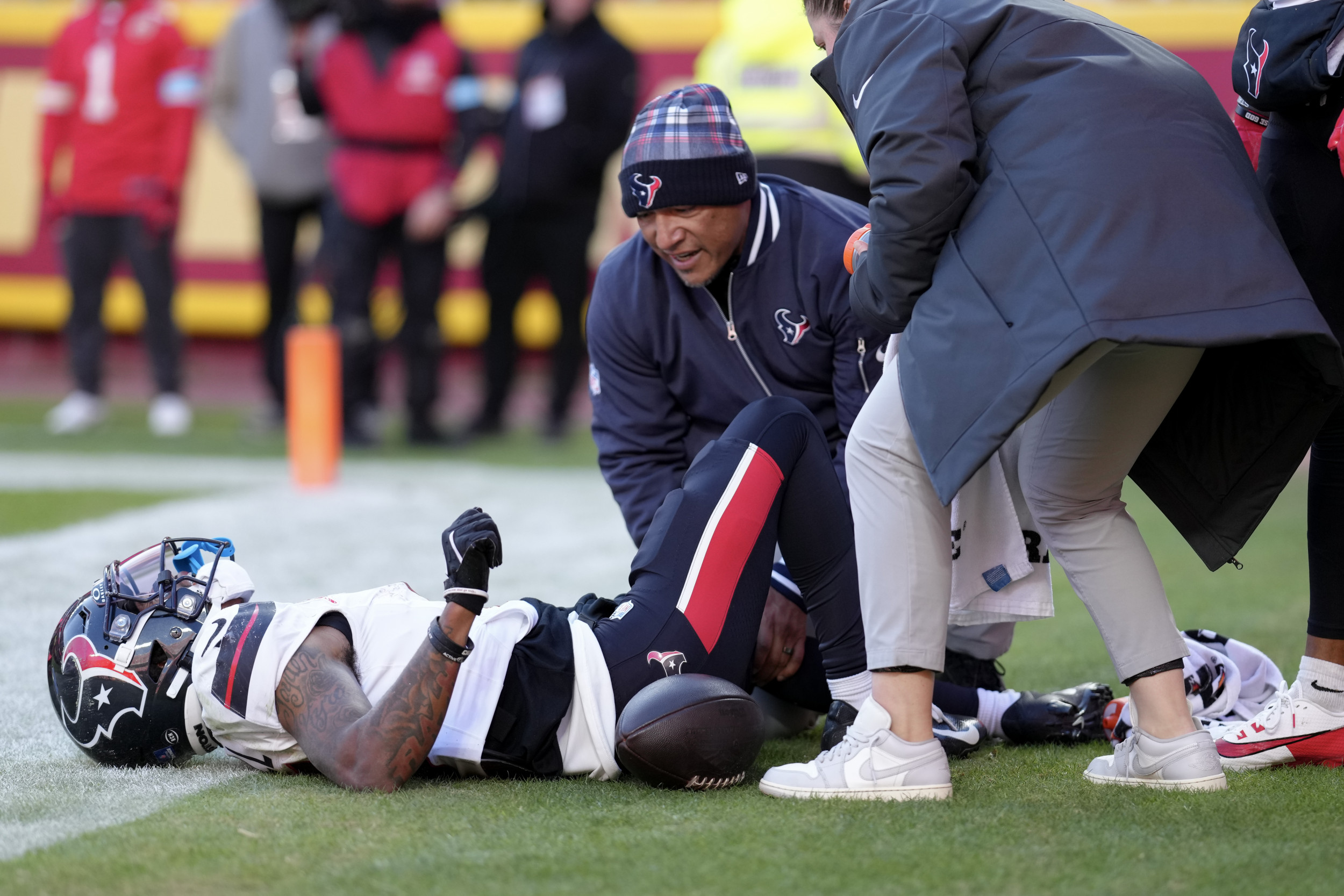 Texans Officially Place Tank Dell on IR, Ending His Season - Newsweek