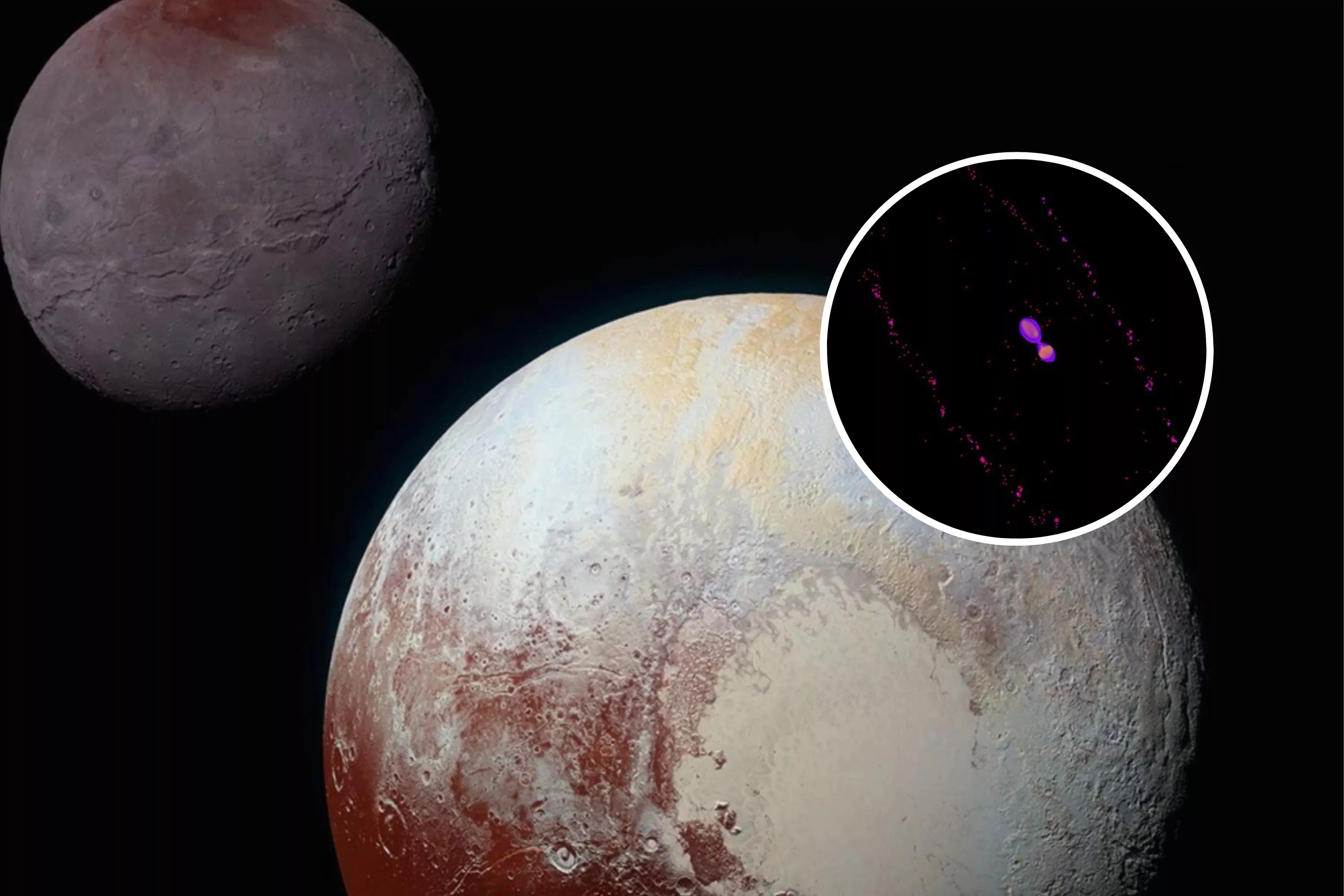 Pluto Compared To Moon