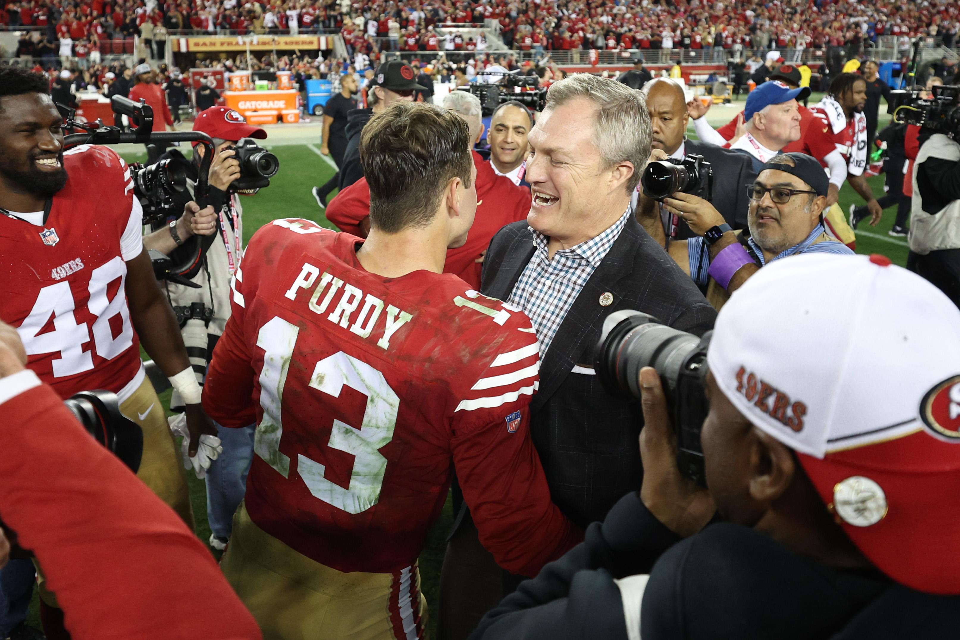 49ers GM John Lynch Breaks Silence on Brock Purdy Extension - Newsweek