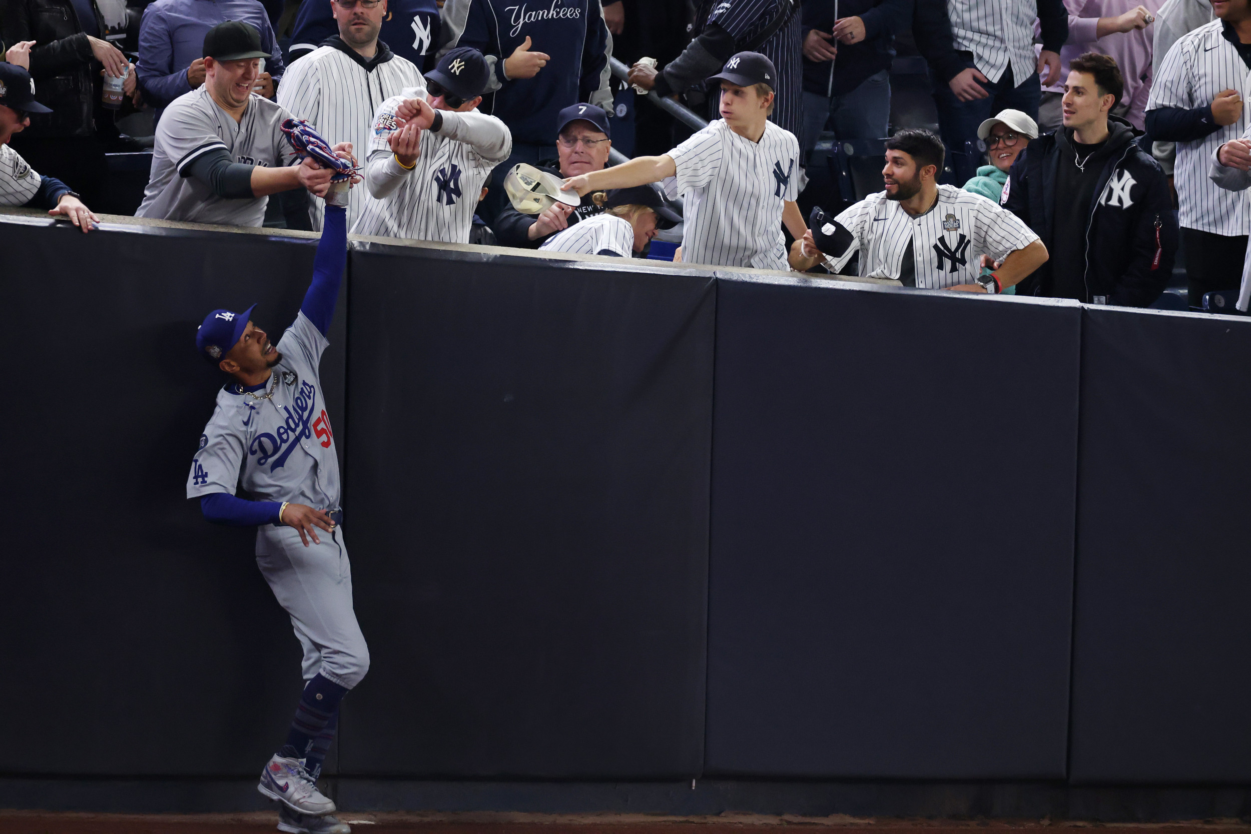 Yankees Fans Who Grabbed Dodgers' Mookie Betts Face Extreme Ban ...