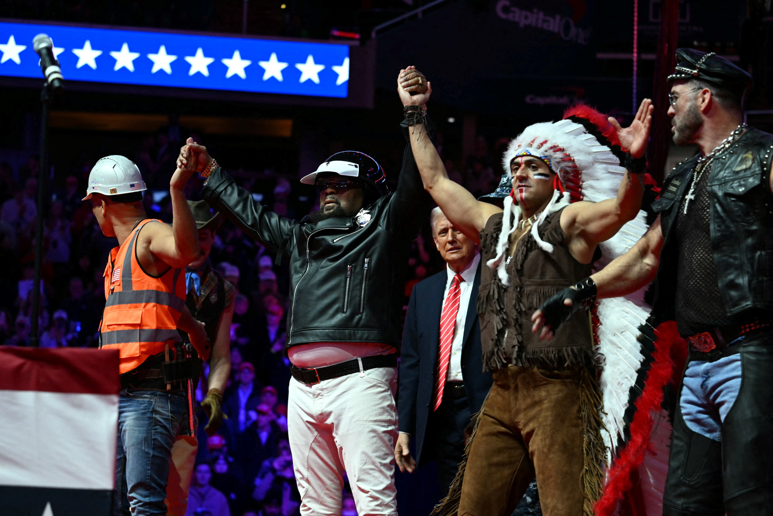 Donald Trump Jokes About Village People Being 'Larger' Than 30 Years ...