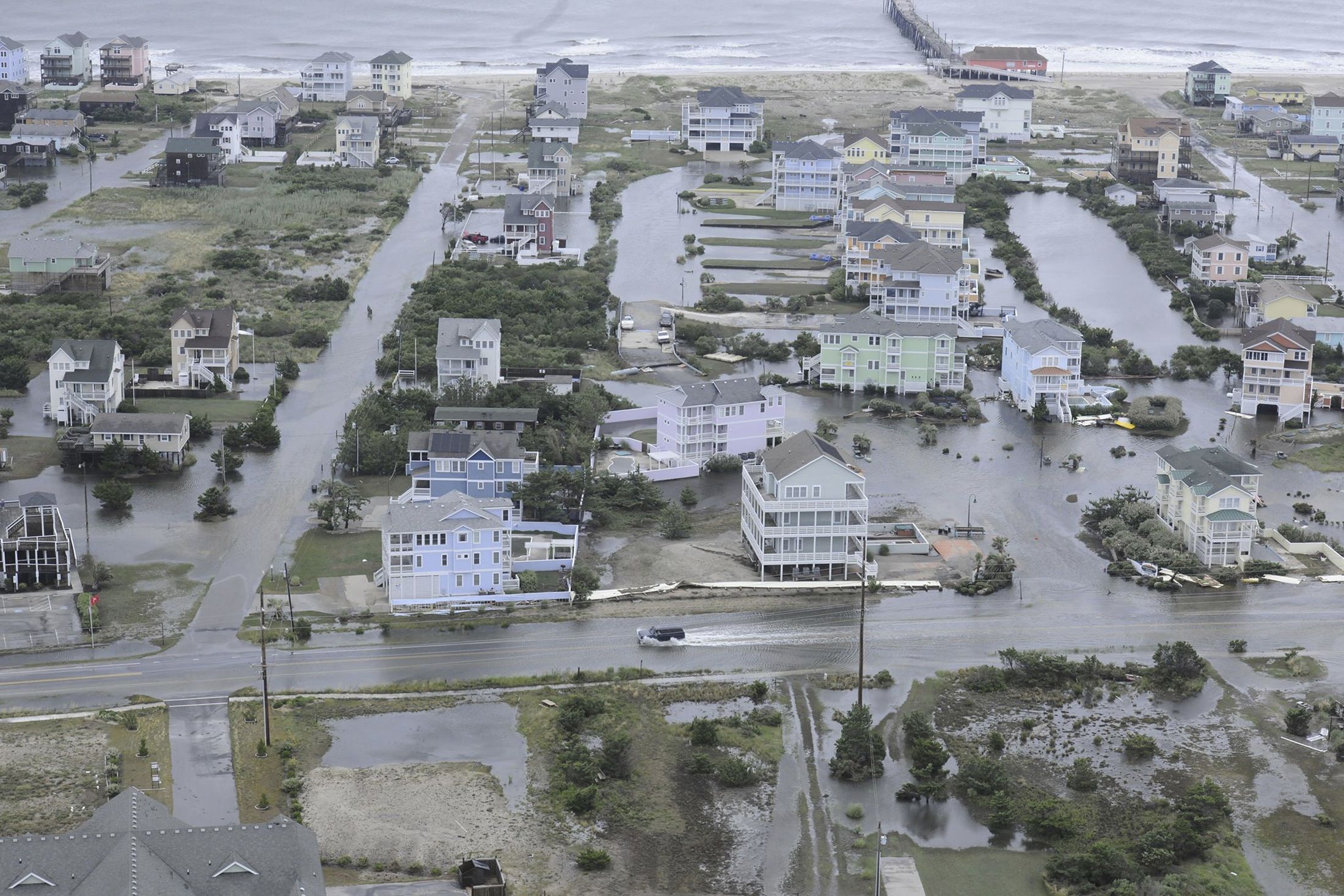 Winds From Hurricane Arthur Wallop Massachusetts' Nantucket Island ...
