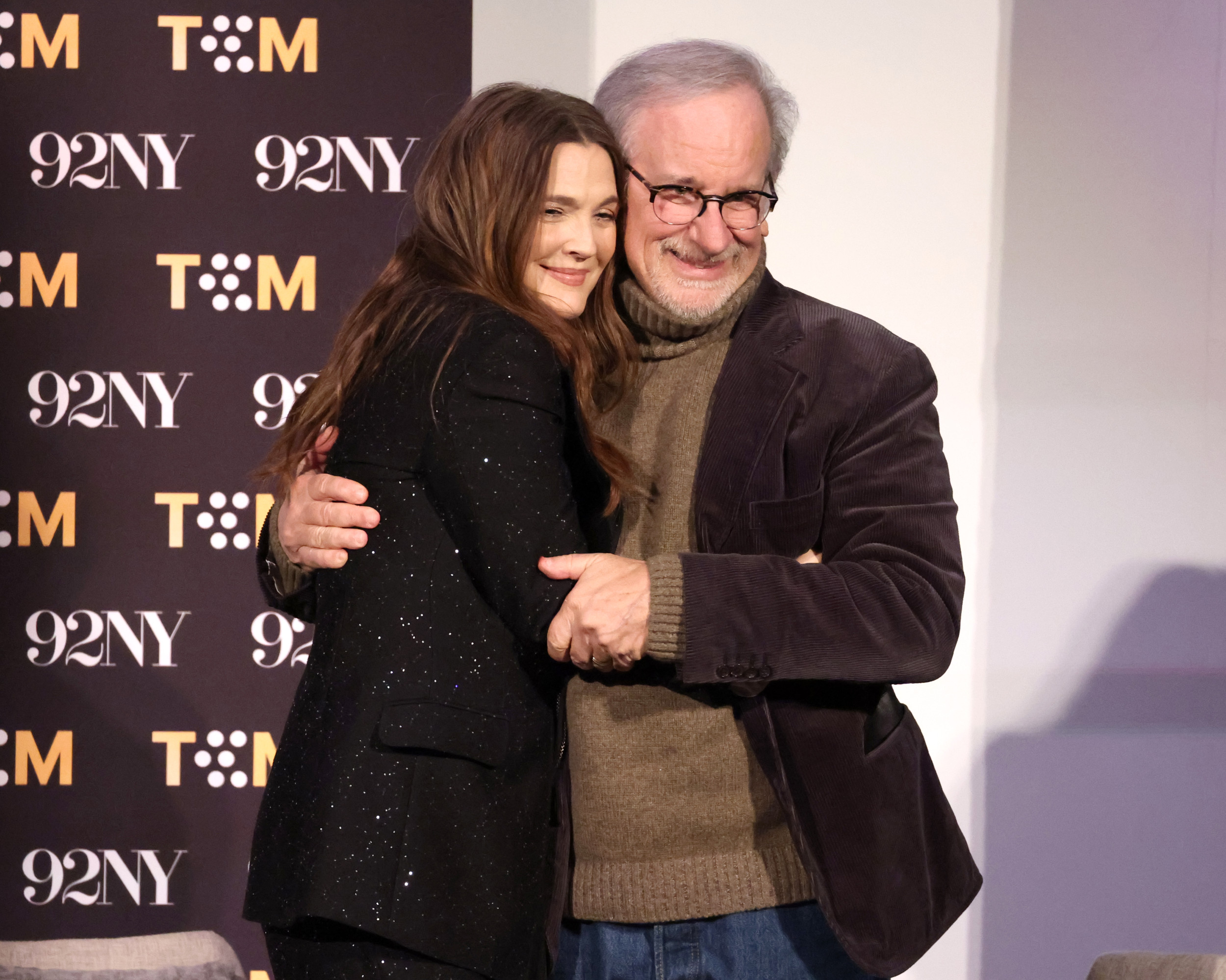Drew Barrymore Steven Spielberg Steven Spielberg & Drew Barrymore: