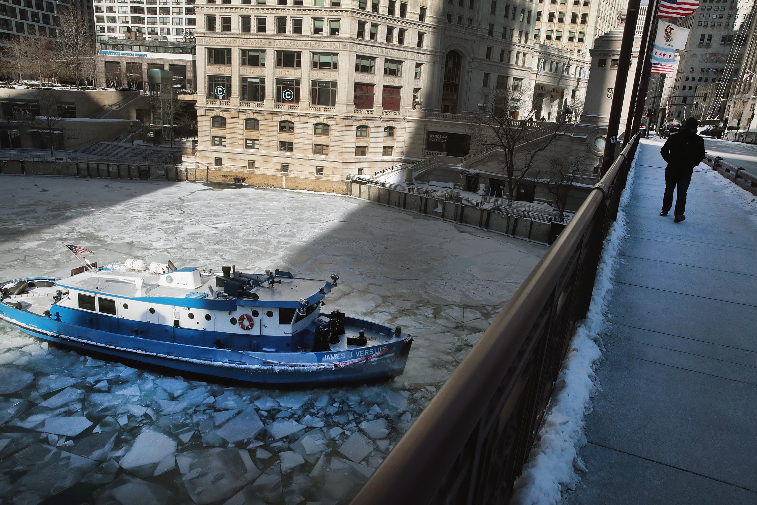 Chicago Could See Ice Jam Flooding as Temperatures Warm - Newsweek