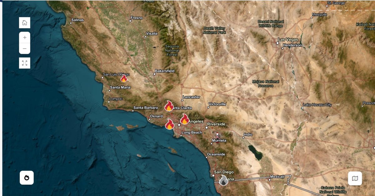 California Wildfire Map: Update on Containment as New Fire Starts ... California Wildfire Map: Update on Containment as New Fire Starts ...