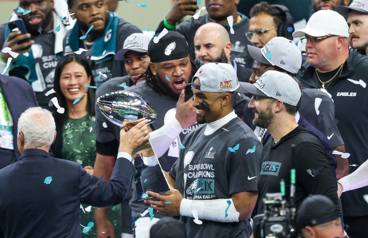 Eagles Win Super Bowl LIX: Is Jalen Hurts Philadelphia's GOAT? - Newsweek Eagles Win Super Bowl LIX: Is Jalen Hurts Philadelphia's GOAT? - Newsweek