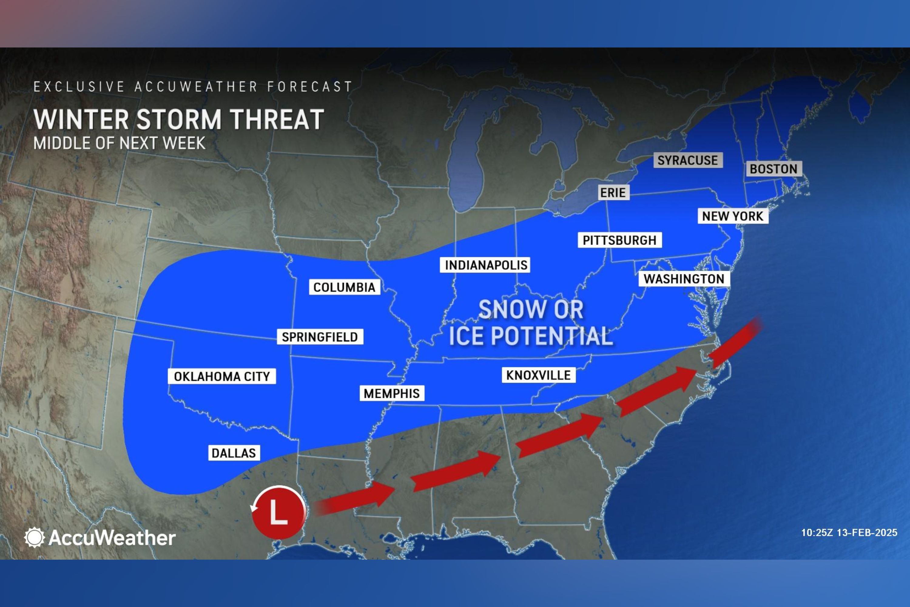 28 States Brace for Another Winter Storm Next Week - Newsweek 28 States Brace for Another Winter Storm Next Week - Newsweek