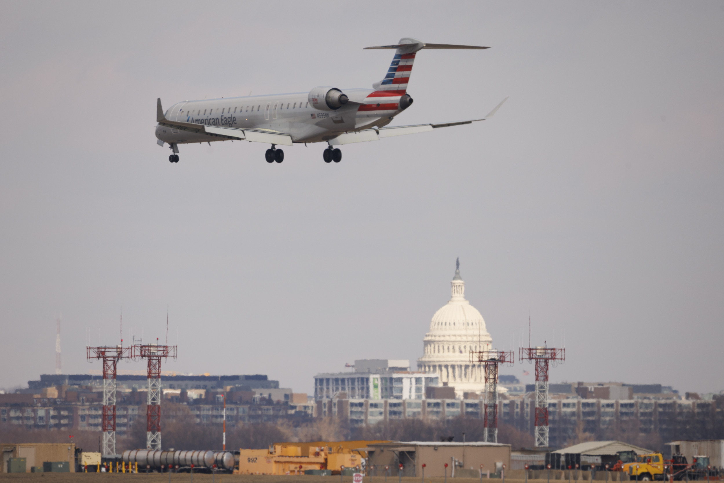 Video Shows American Airlines Plane Being Escorted by Fighter Jets ...