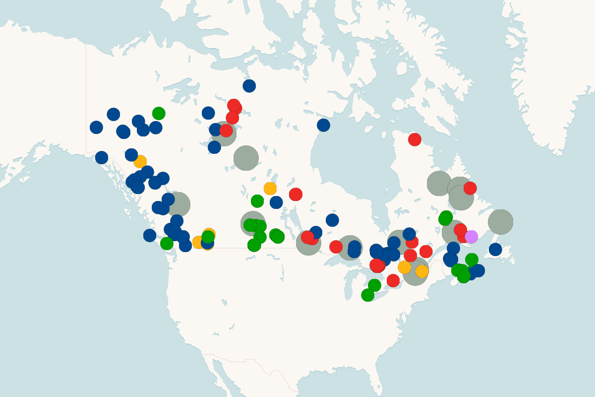Map Shows Canada's Rare Earth Treasure Trove as Tariff War Escalates ...