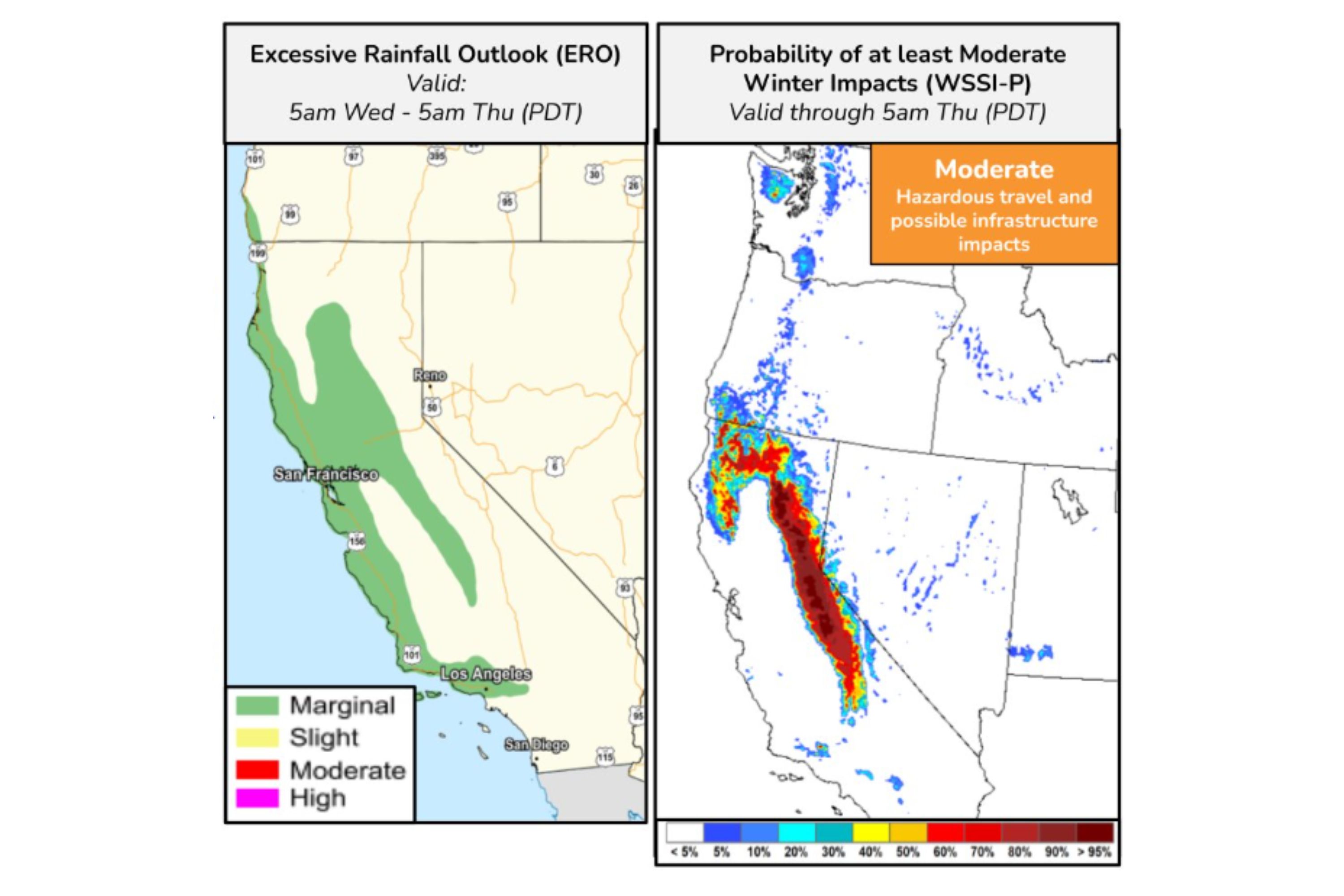 Atmospheric River Map Shows Where Heavy Snow, Rain To Hit - Newsweek