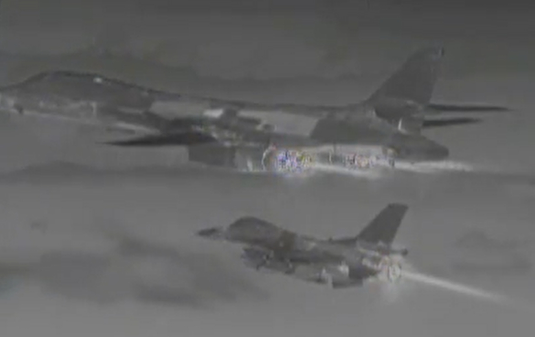 NORAD Jets Train To Catch Russian and Chinese Bombers Over Alaska ...