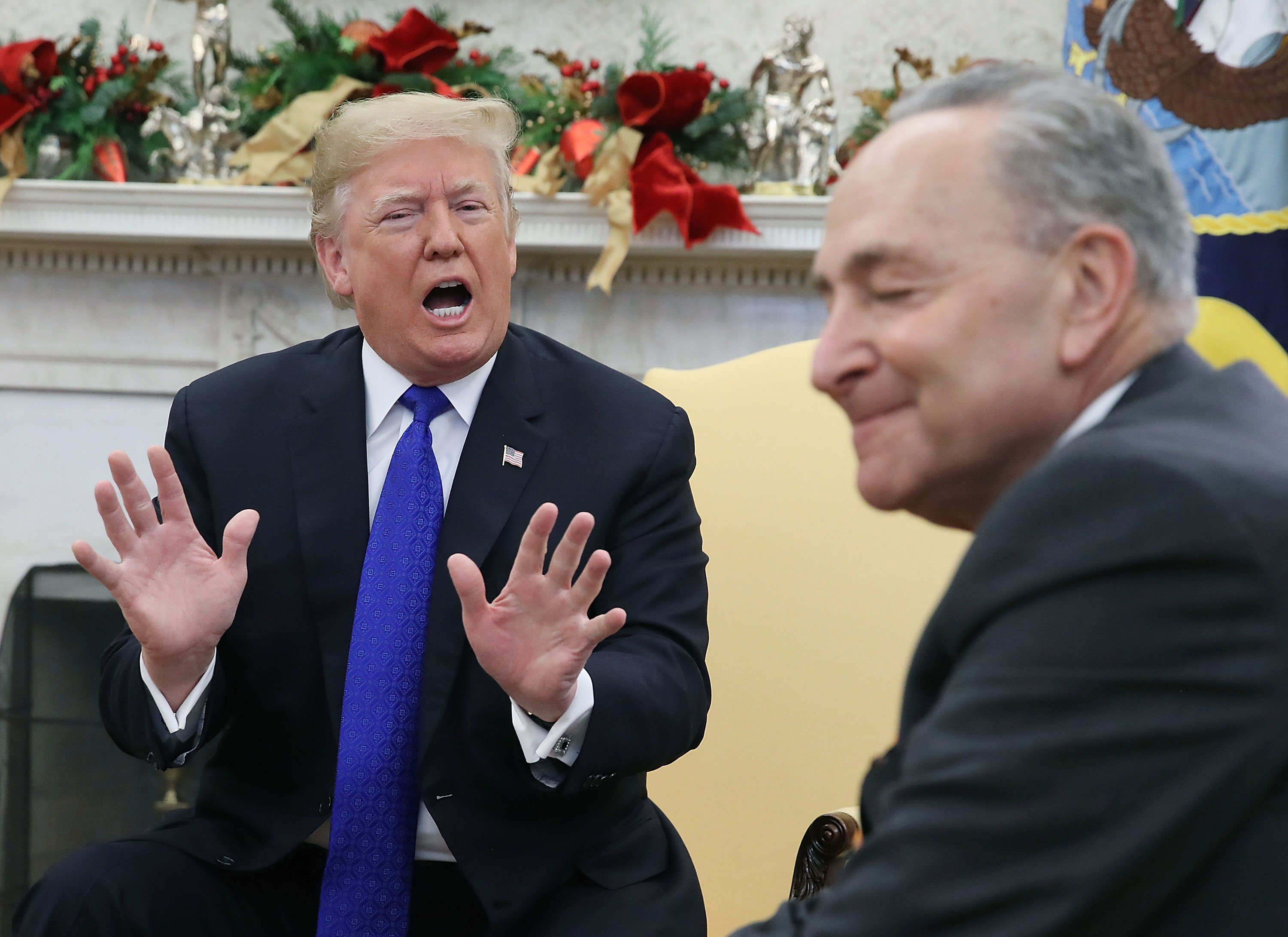 Trump Heaps Praise on Schumer Over Spending Bill: 'Took Guts' - Newsweek