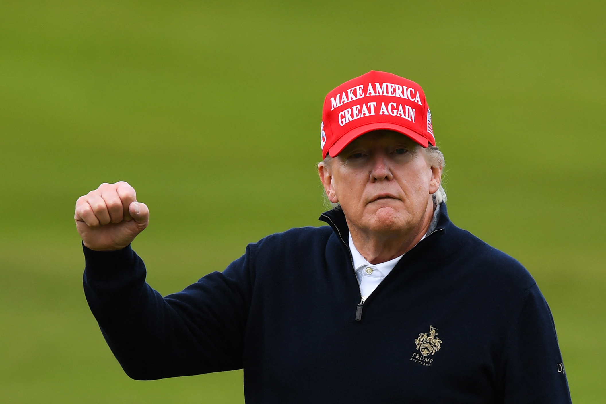 Trump Says He Hopes Vandals Who Trashed His Golf Course 'Treated ...