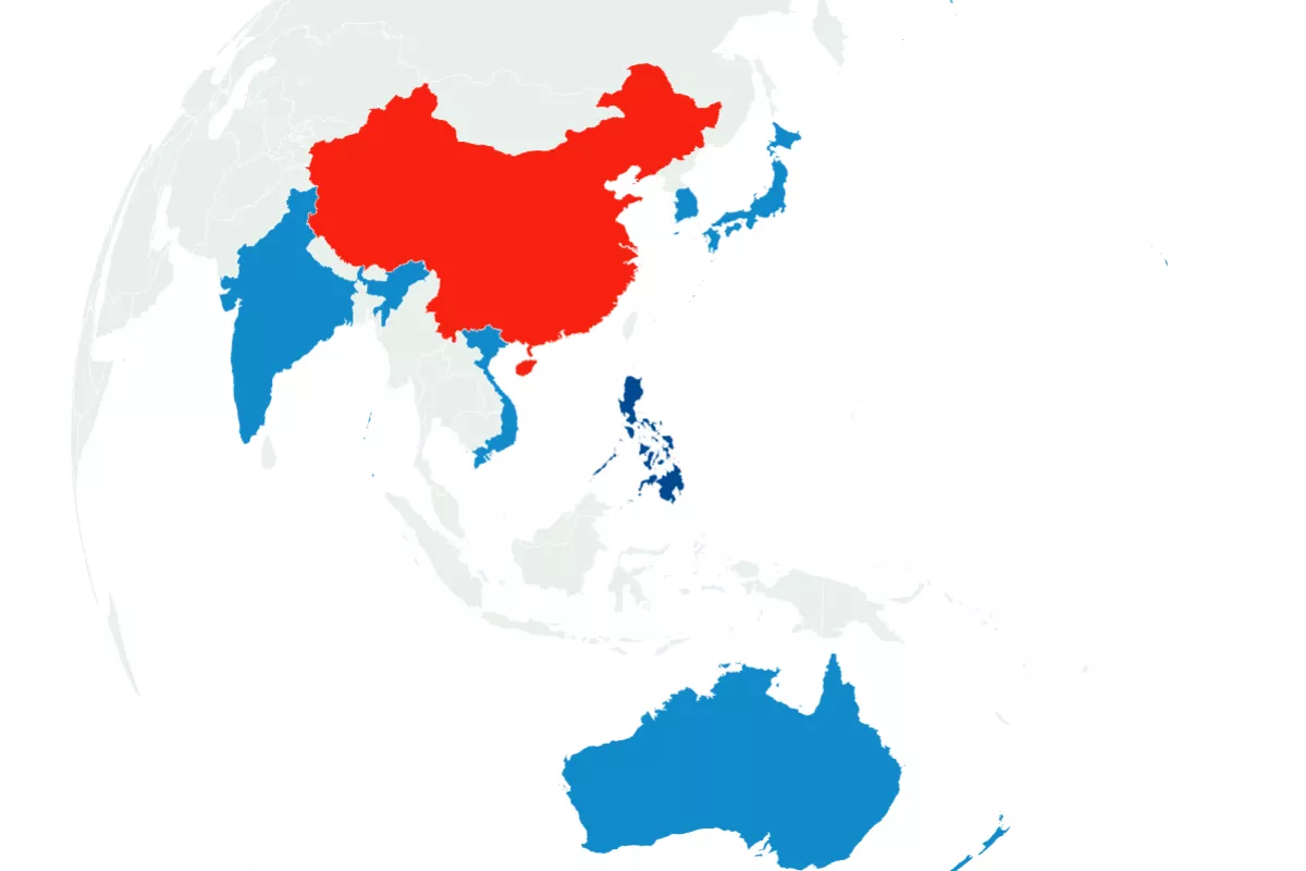 Asia Of Map