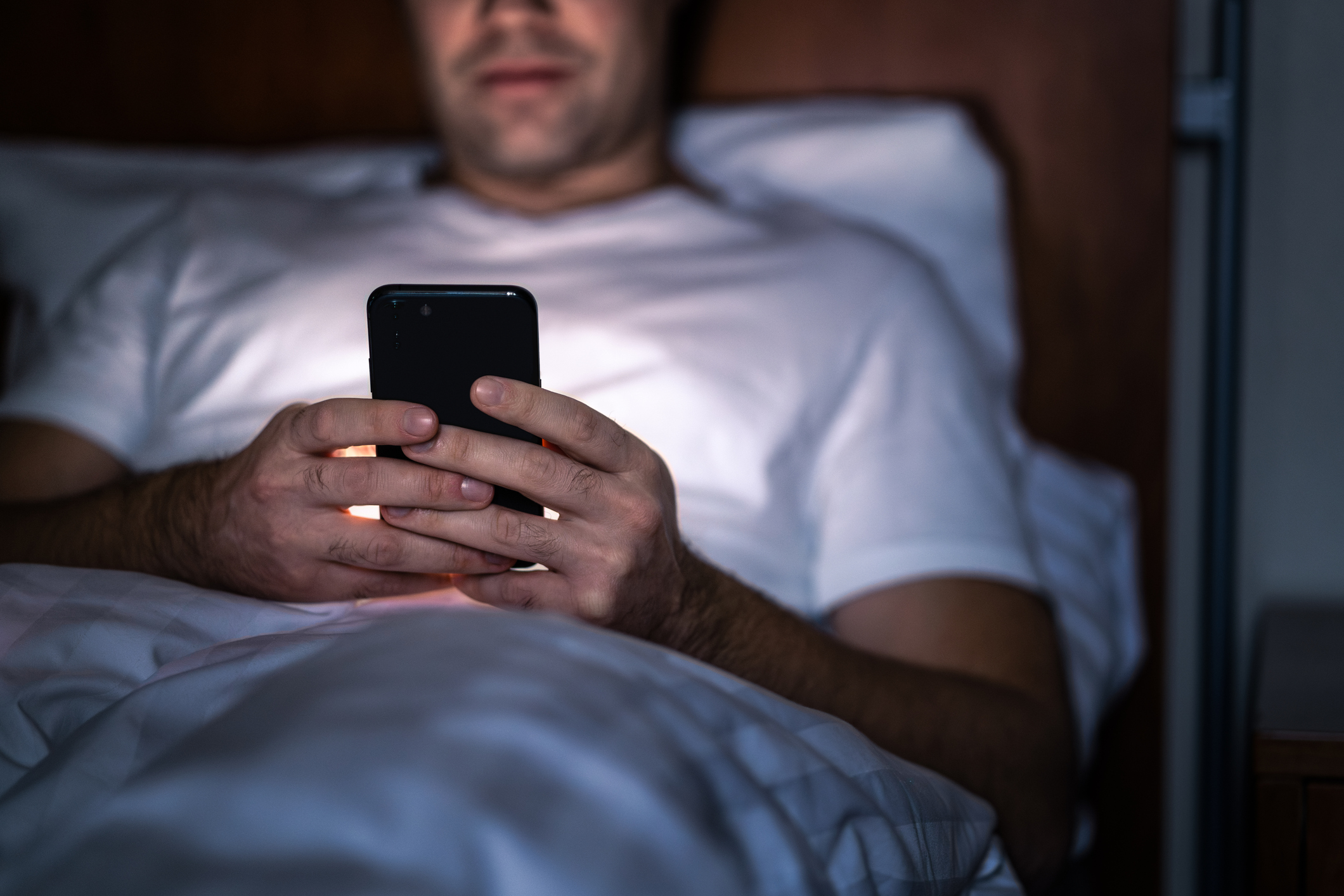 Woman Mad at Husband's Phone Buzzing at Night—Then Has Realization ...