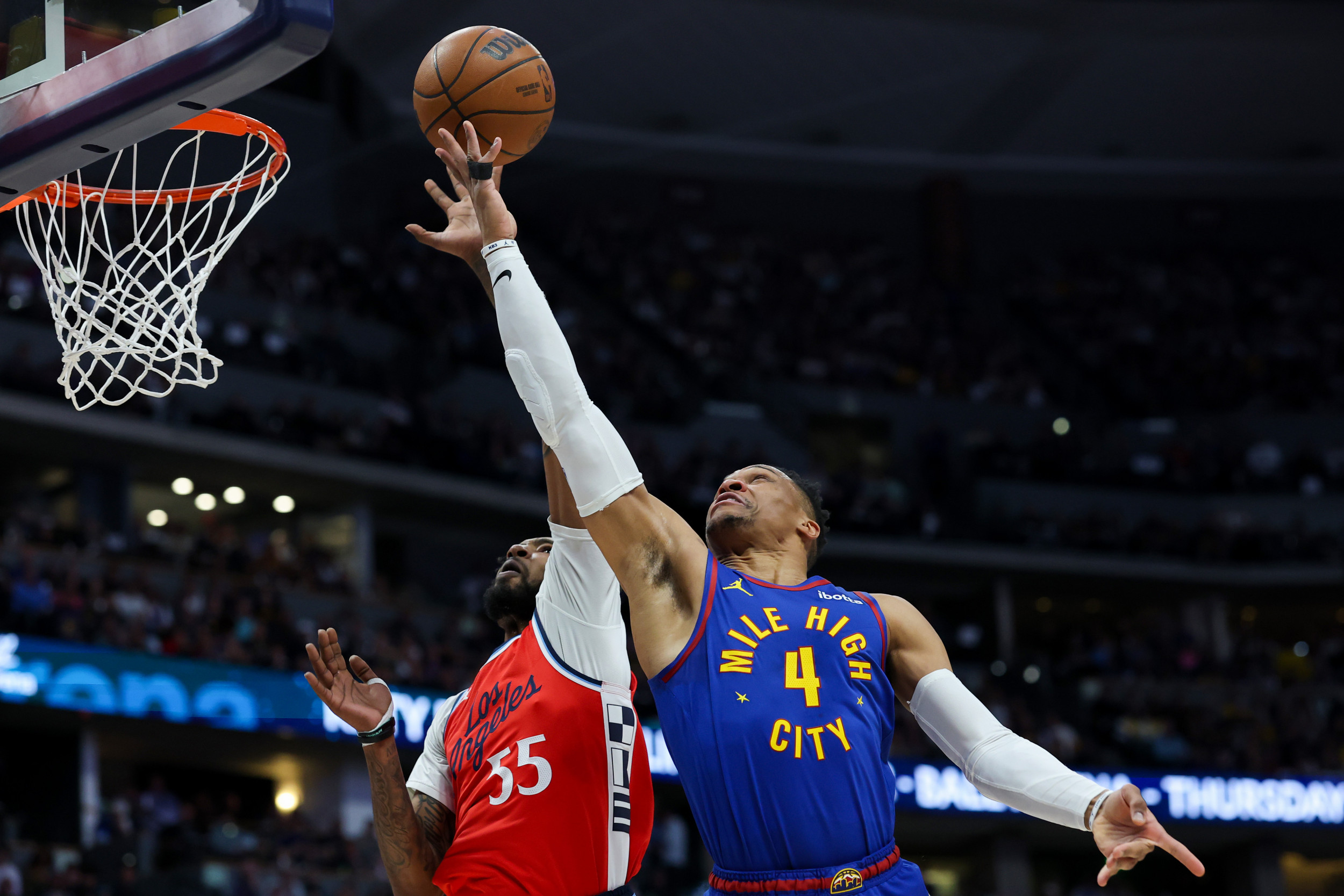 NBA Fans React to Wild Clippers vs Nuggets First Half of Game 1 ...