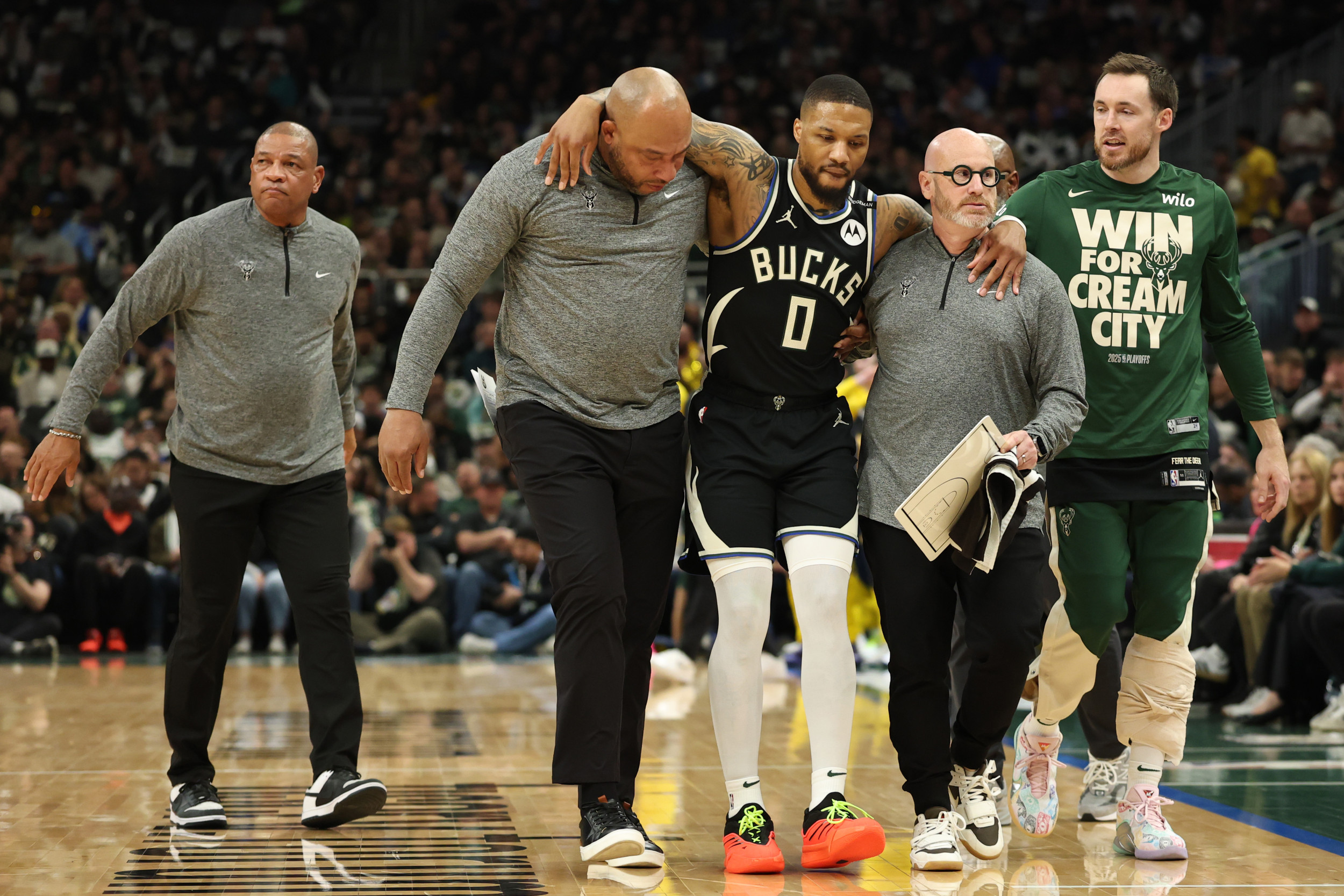 Bucks' Damian Lillard Speaks Out on Season Ending Achilles Tear - Newsweek
