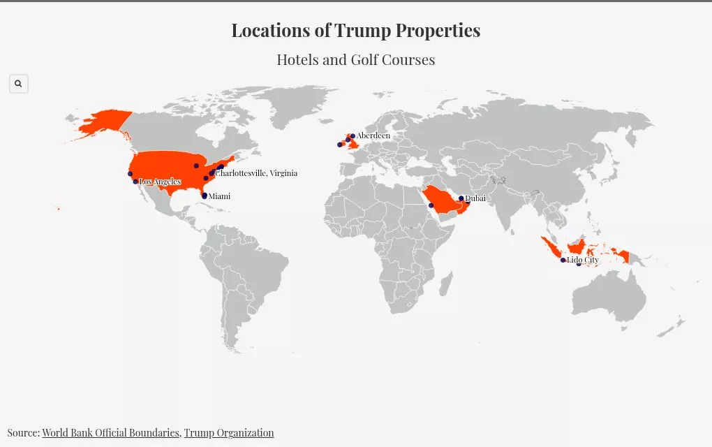 Trump Homes Florida Map