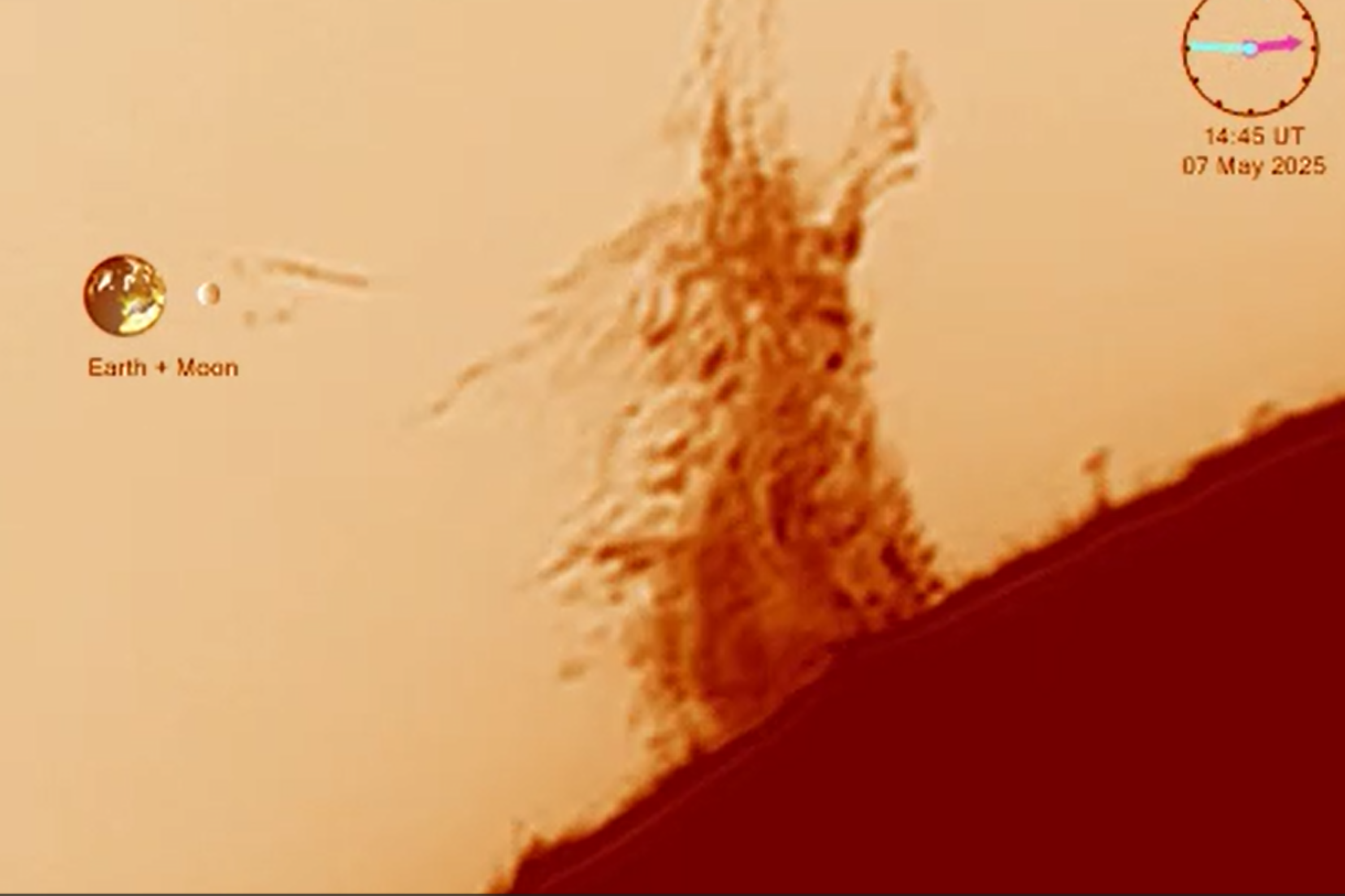Solar Tornado Big Enough to Swallow Earth Seen on 'Quiet' Sun - Newsweek