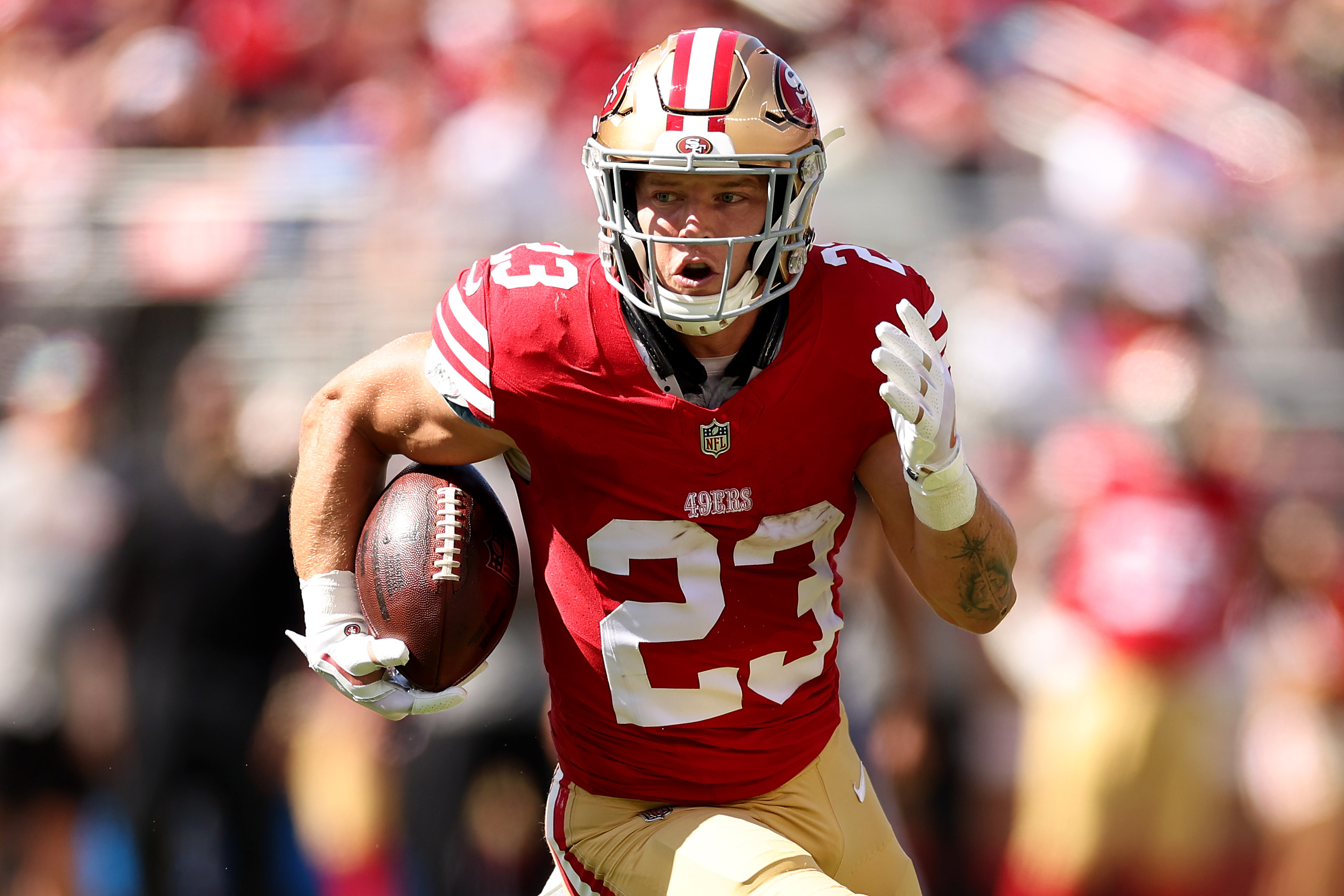 49ers HC Kyle Shanahan Offers Major Christian McCaffrey Injury Update ...