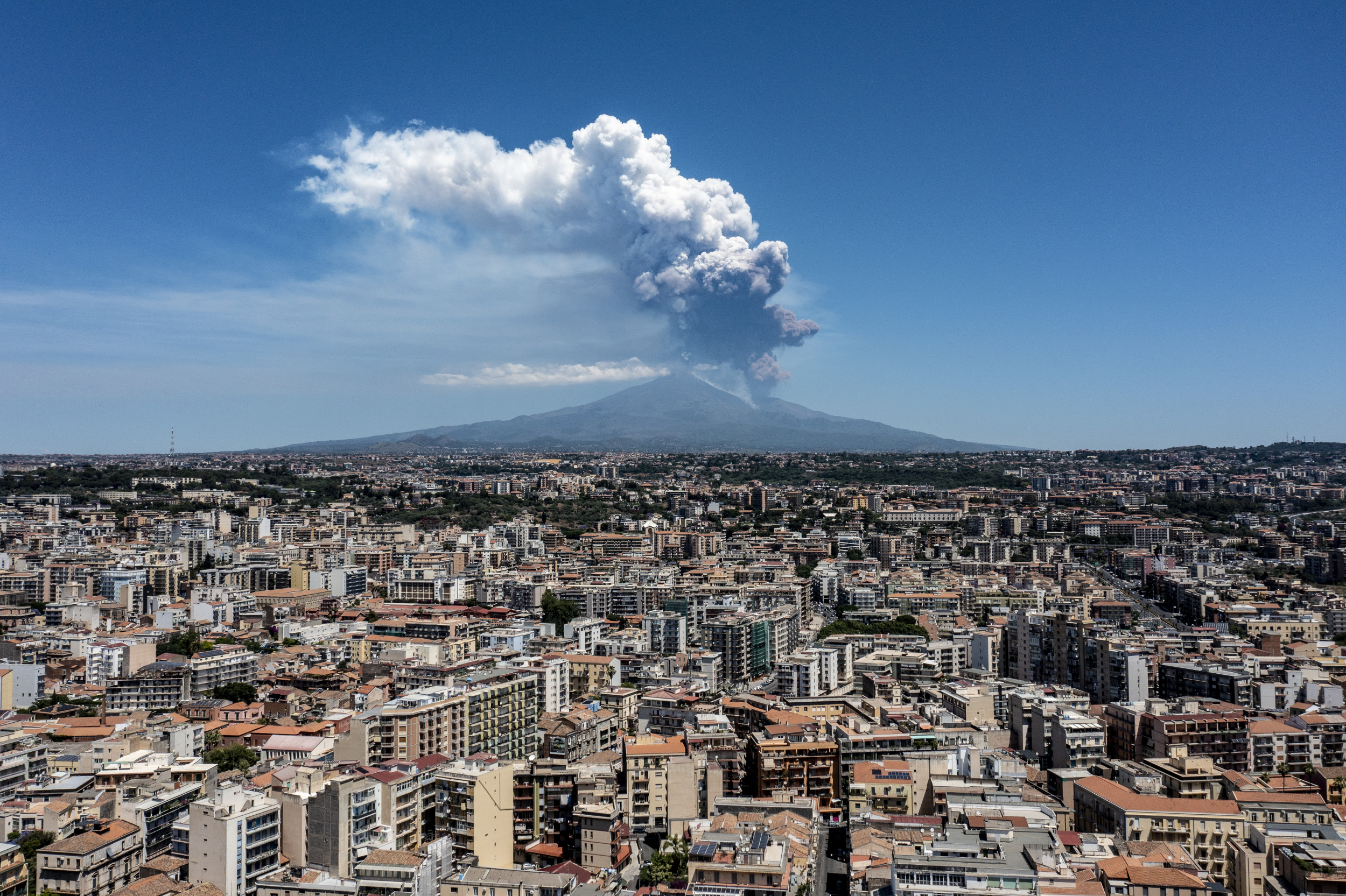 Mount Etna Erupts: Watch Live Feed of June 2 Eruption - Newsweek