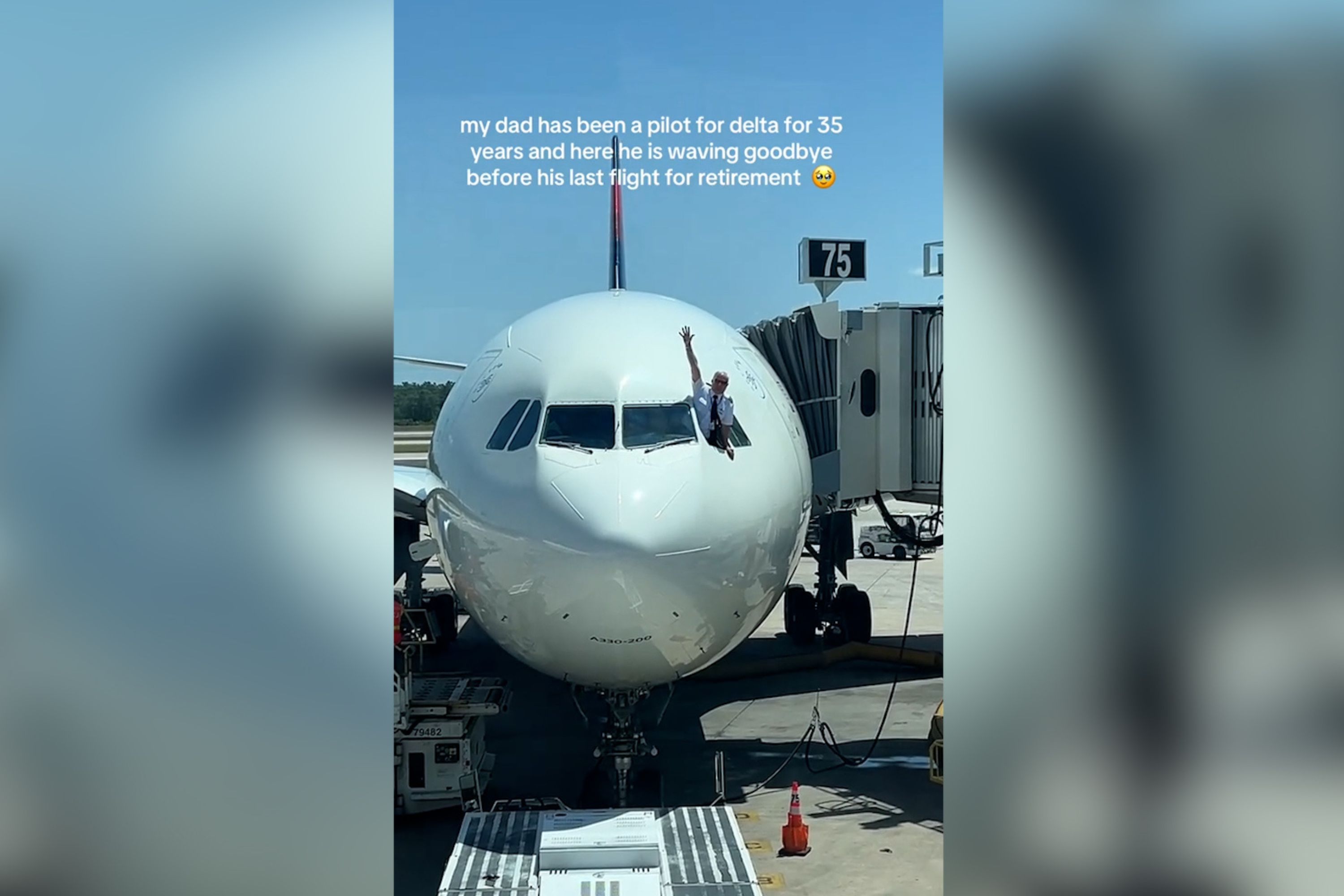 Tears As Delta Pilot Flies Final Flight After 35 Years With the Airline ...