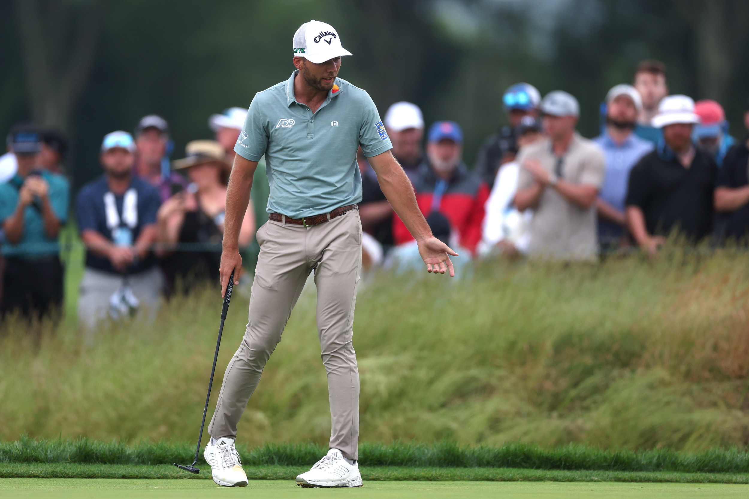 Sam Burns Shrugs Off Controversial Ruling During U.S. Open Meltdown - Newsweek